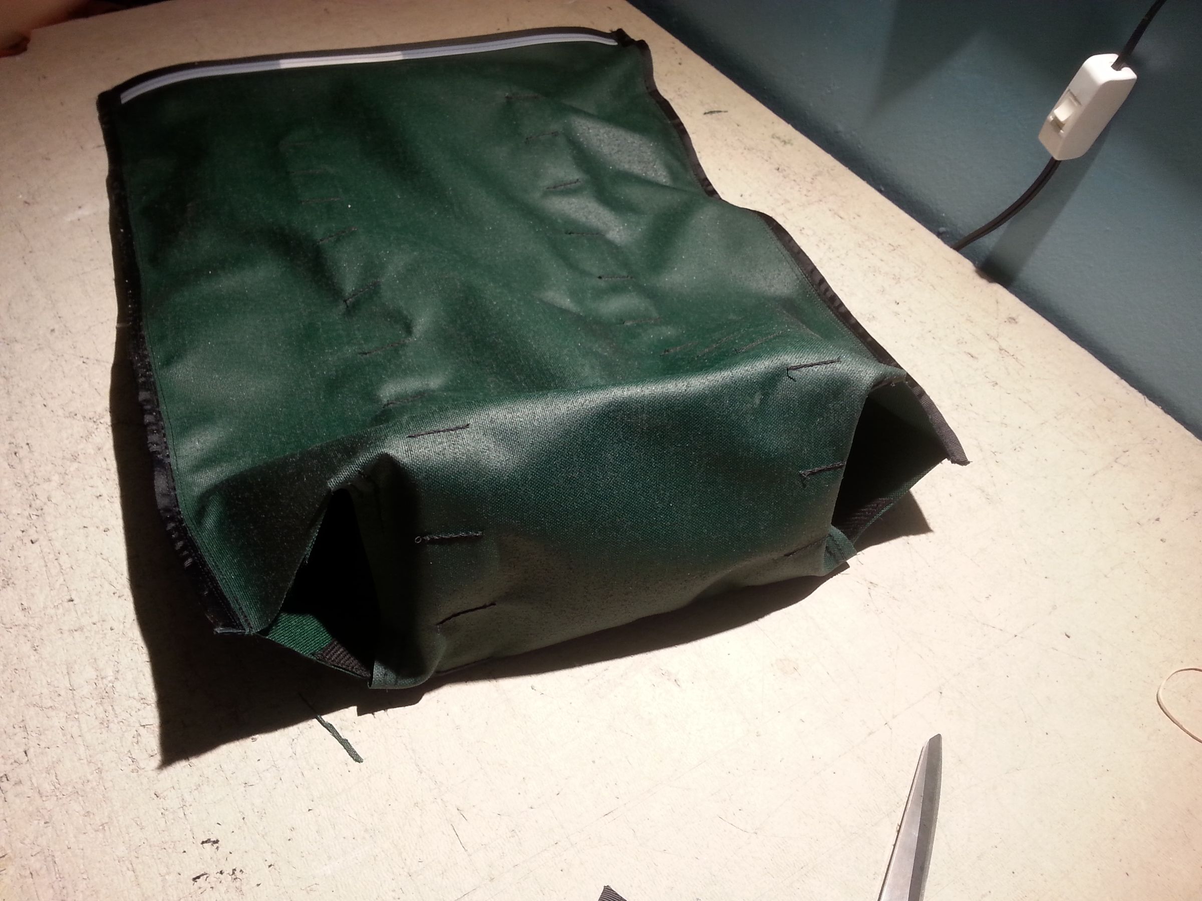 Sew a 20L Simple Roll Top Backpack Base With a Pocket for Frame, Can ...