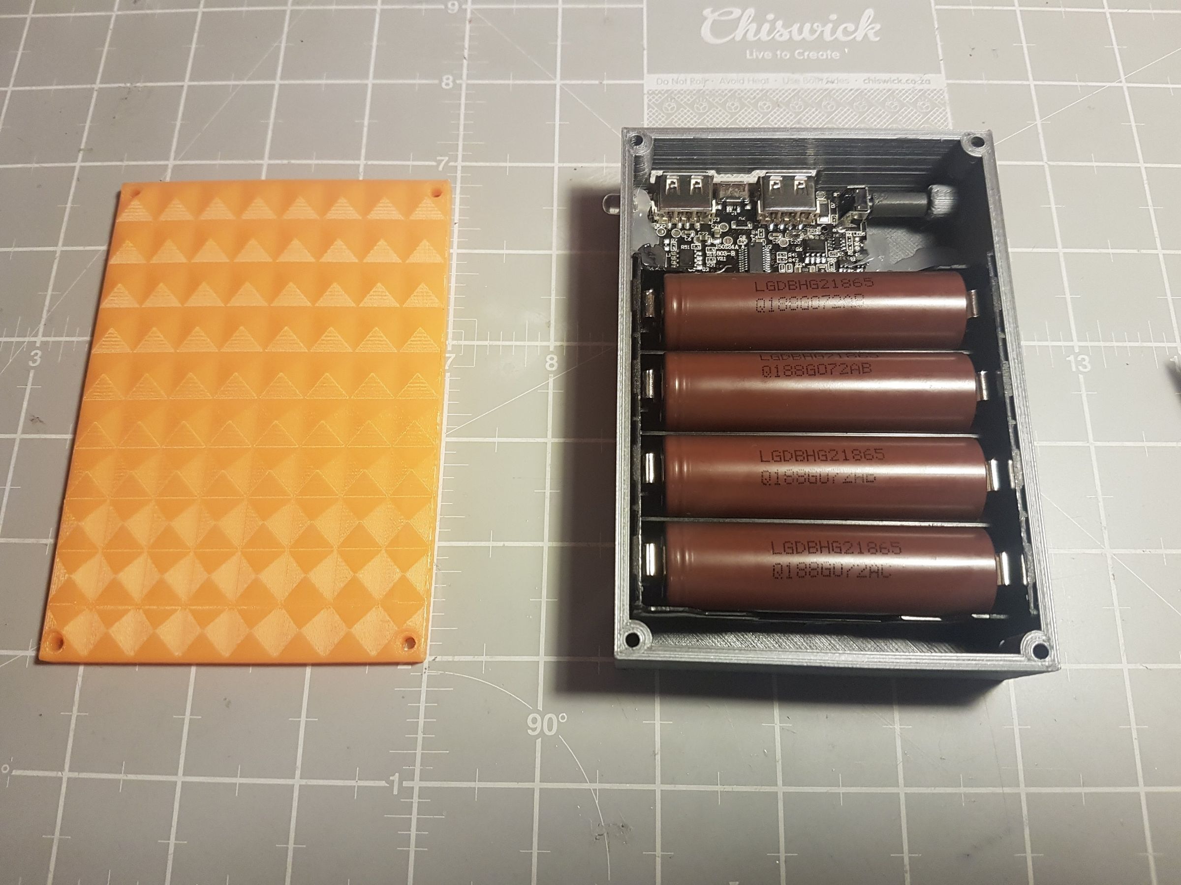 3D Printed 12000mAh Power Bank : 9 Steps (with Pictures) - Instructables
