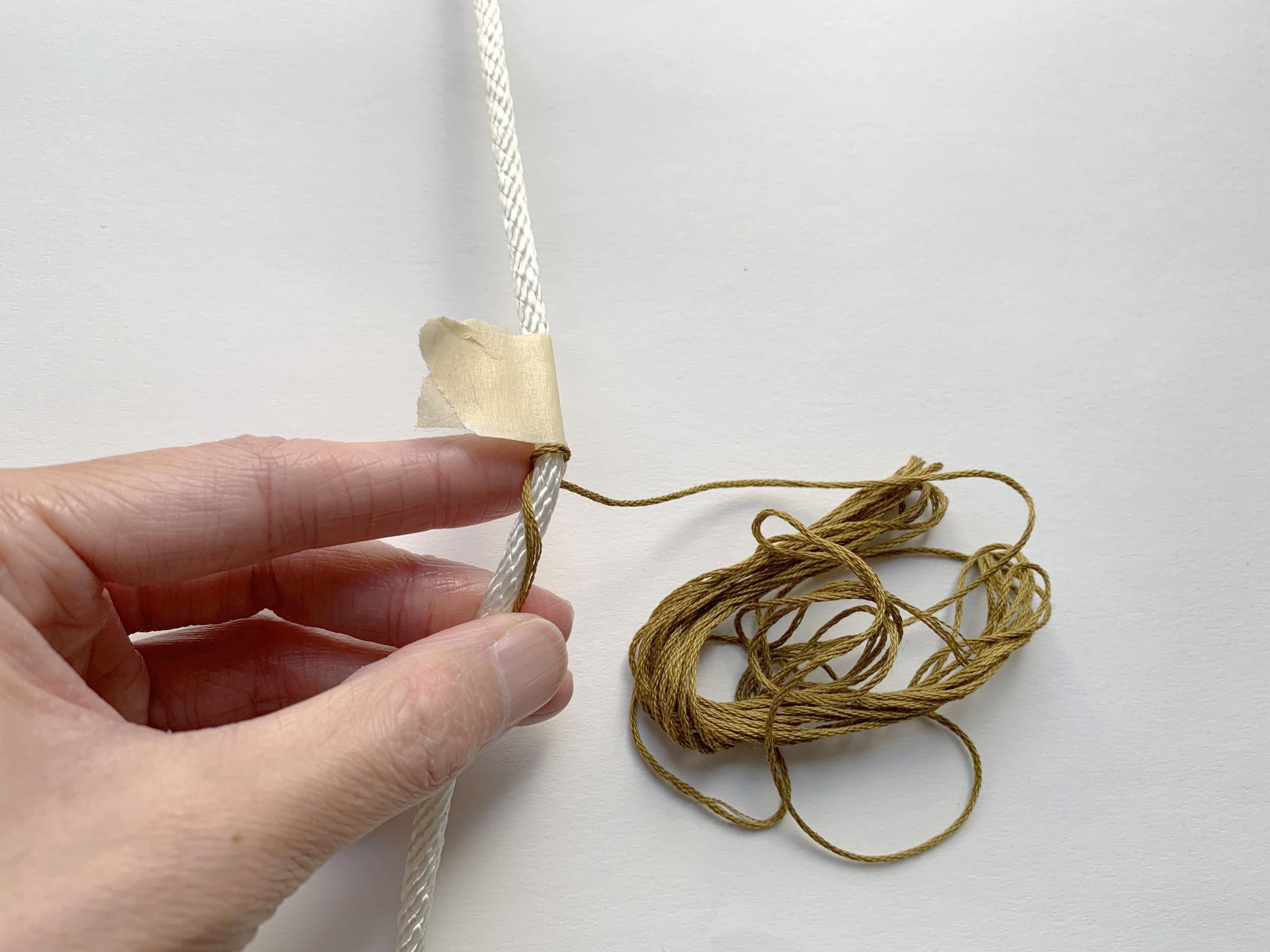 Wrapped Rope Macrame Knot Necklace : 6 Steps (with Pictures ...