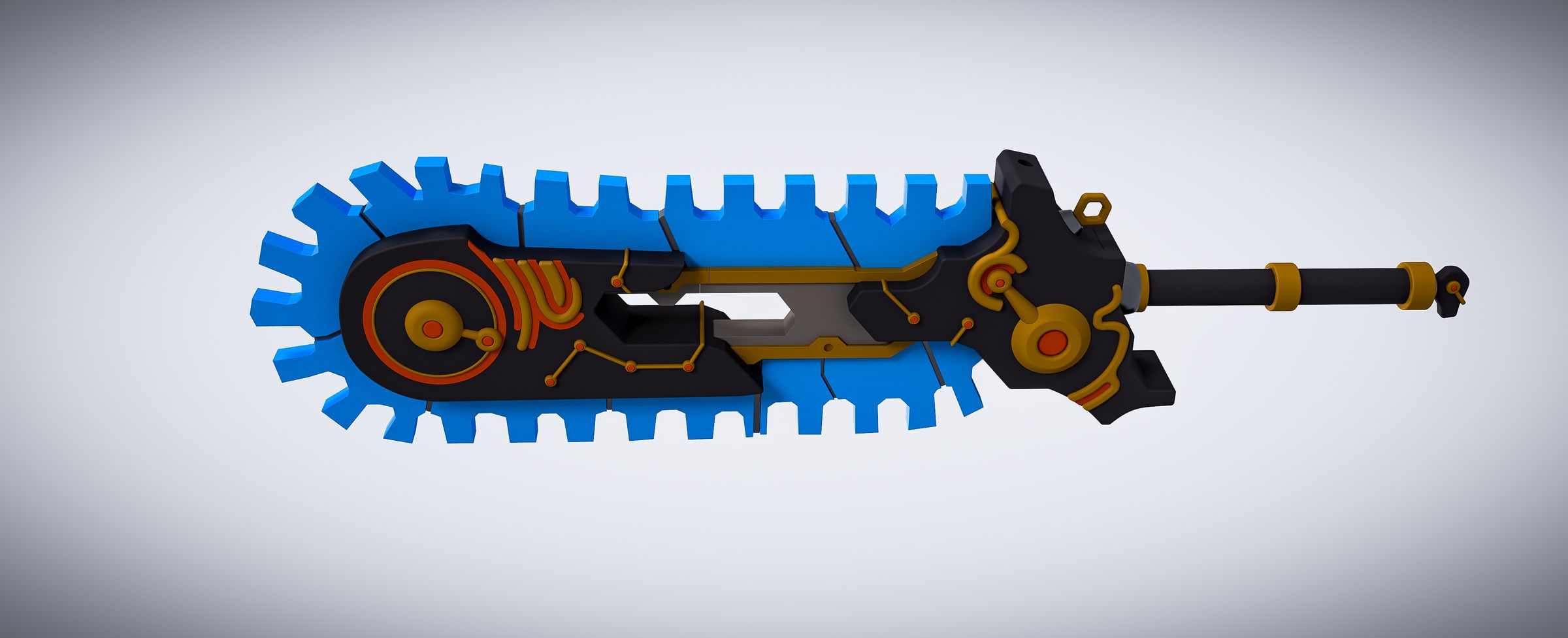Ancient Bladesaw - 3d Printed - Legend of Zelda: BotW : 8 Steps (with ...