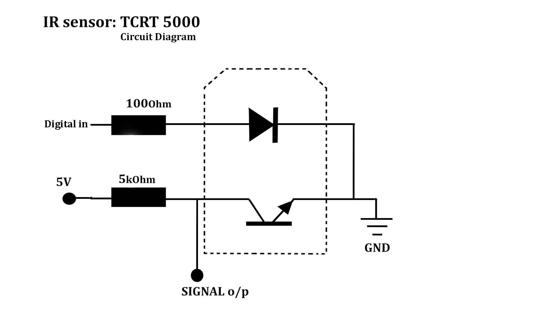 Using IR Sensor (TCRT 5000) With Arduino and Program to Remove Noise ...