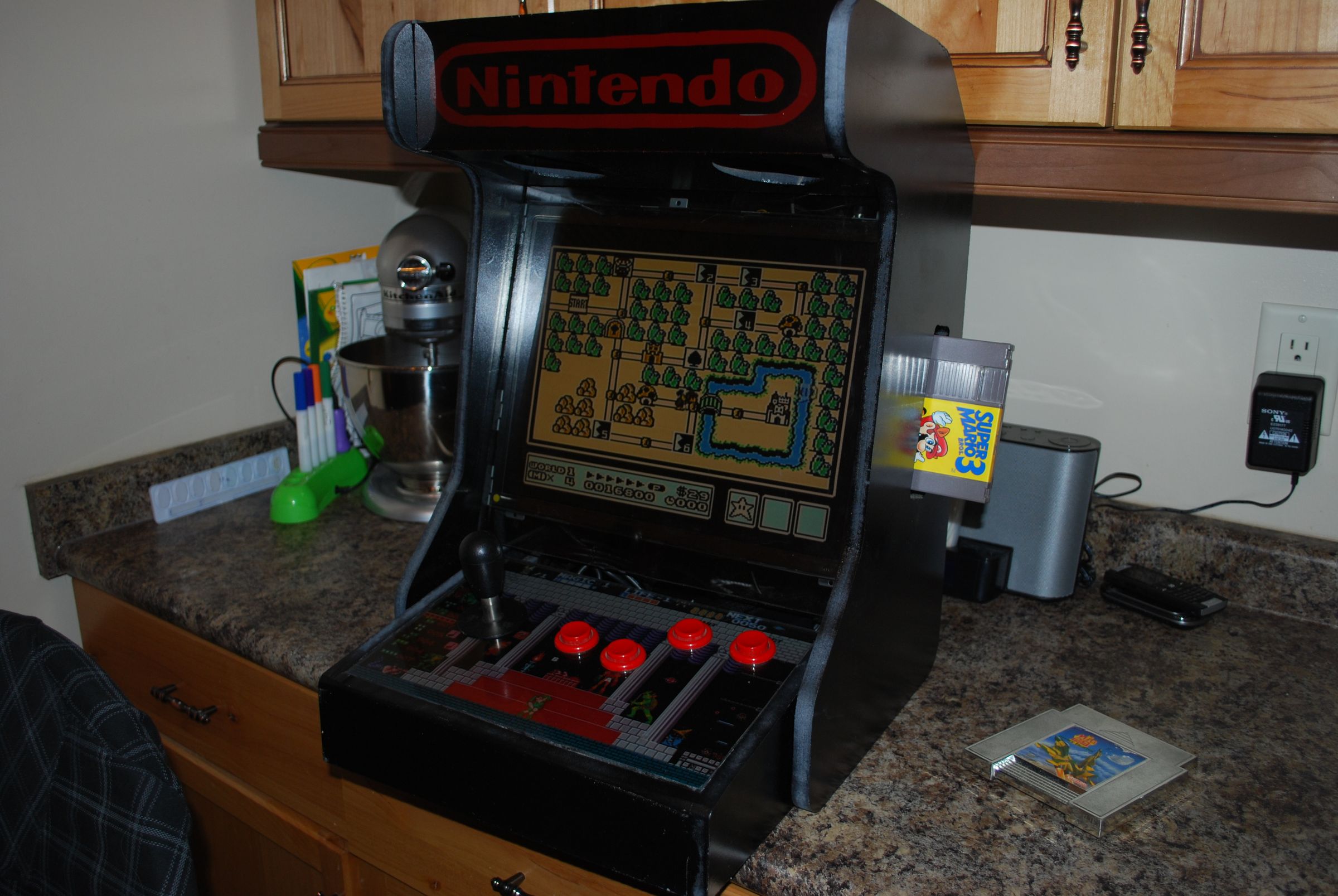 The Genuine NES Bartop Arcade : 12 Steps (with Pictures) - Instructables