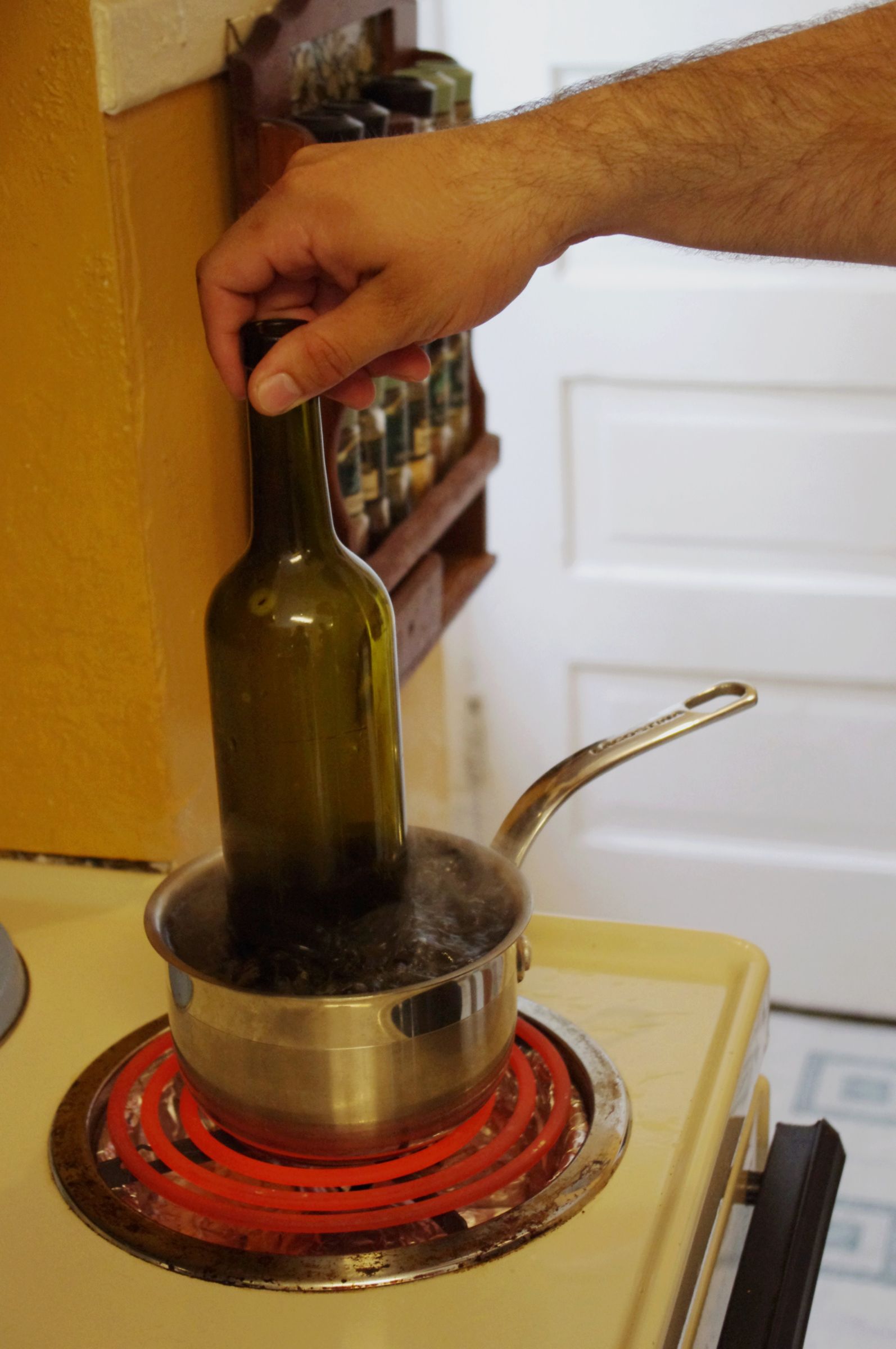 Inverted Wine Bottle Planter : 7 Steps (with Pictures) - Instructables