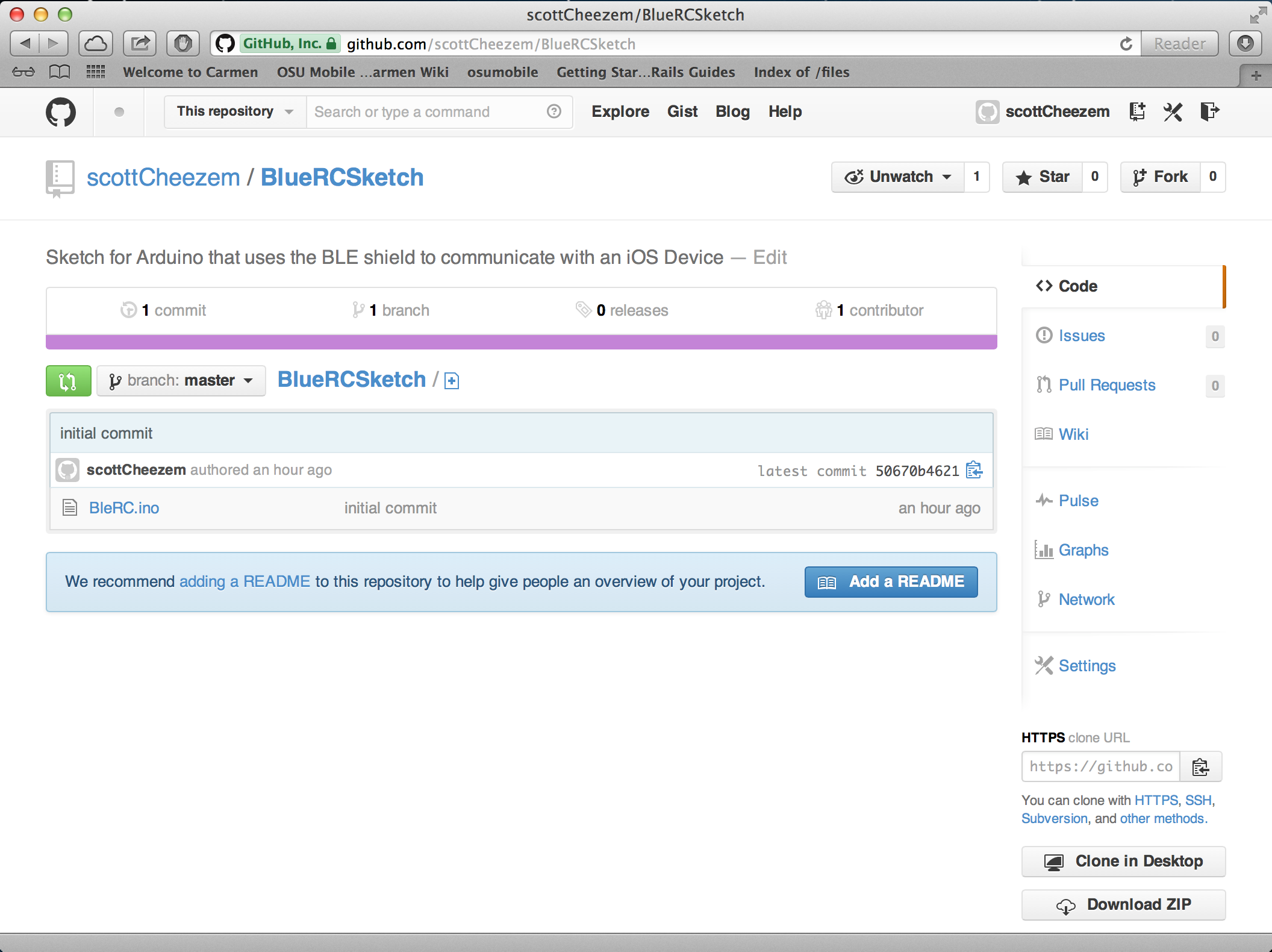 Talk to an Arduino With an IOS Device Using Bluetooth Low Energy : 4 ...