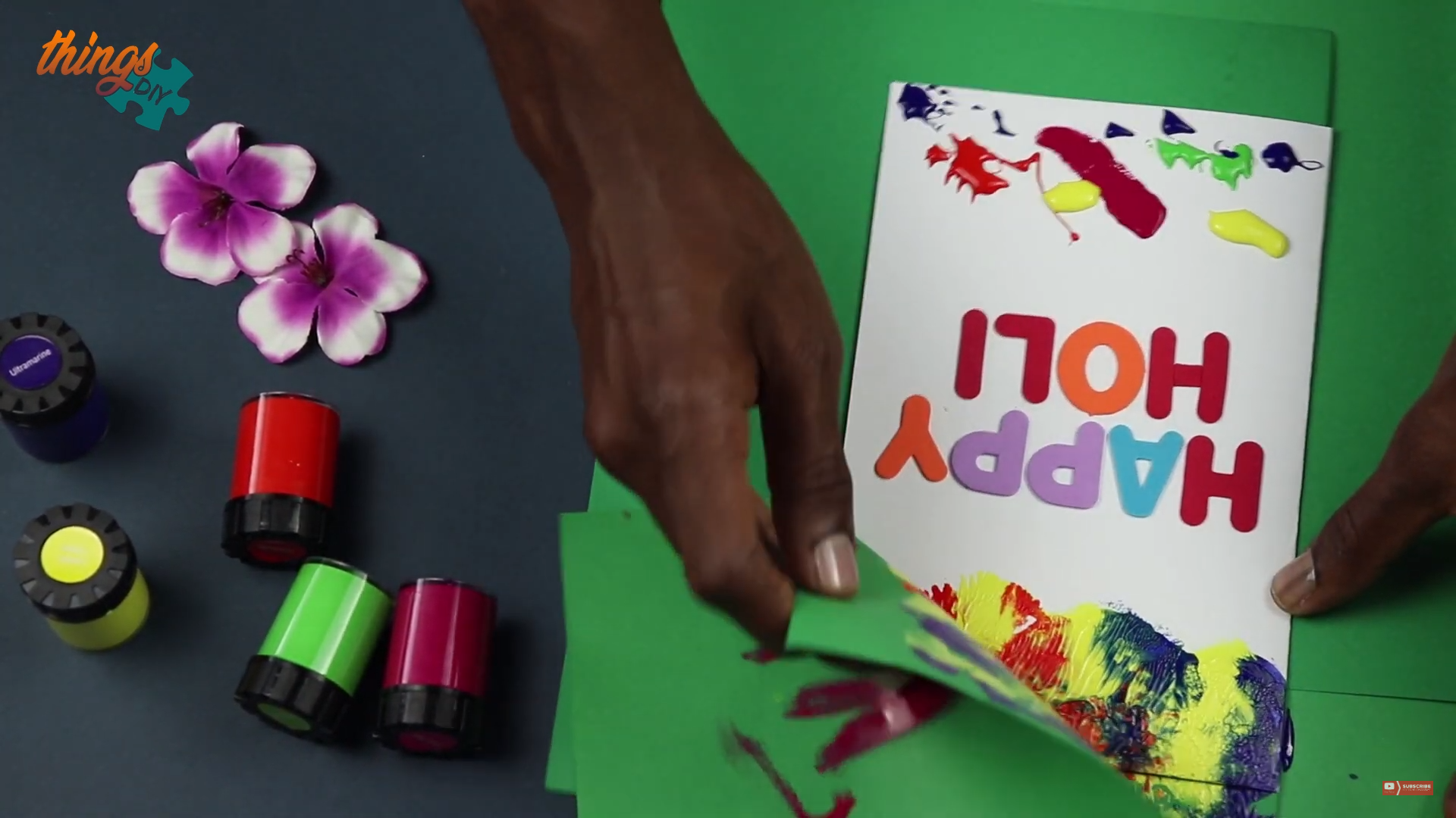 Holi Pictures For Kids Project