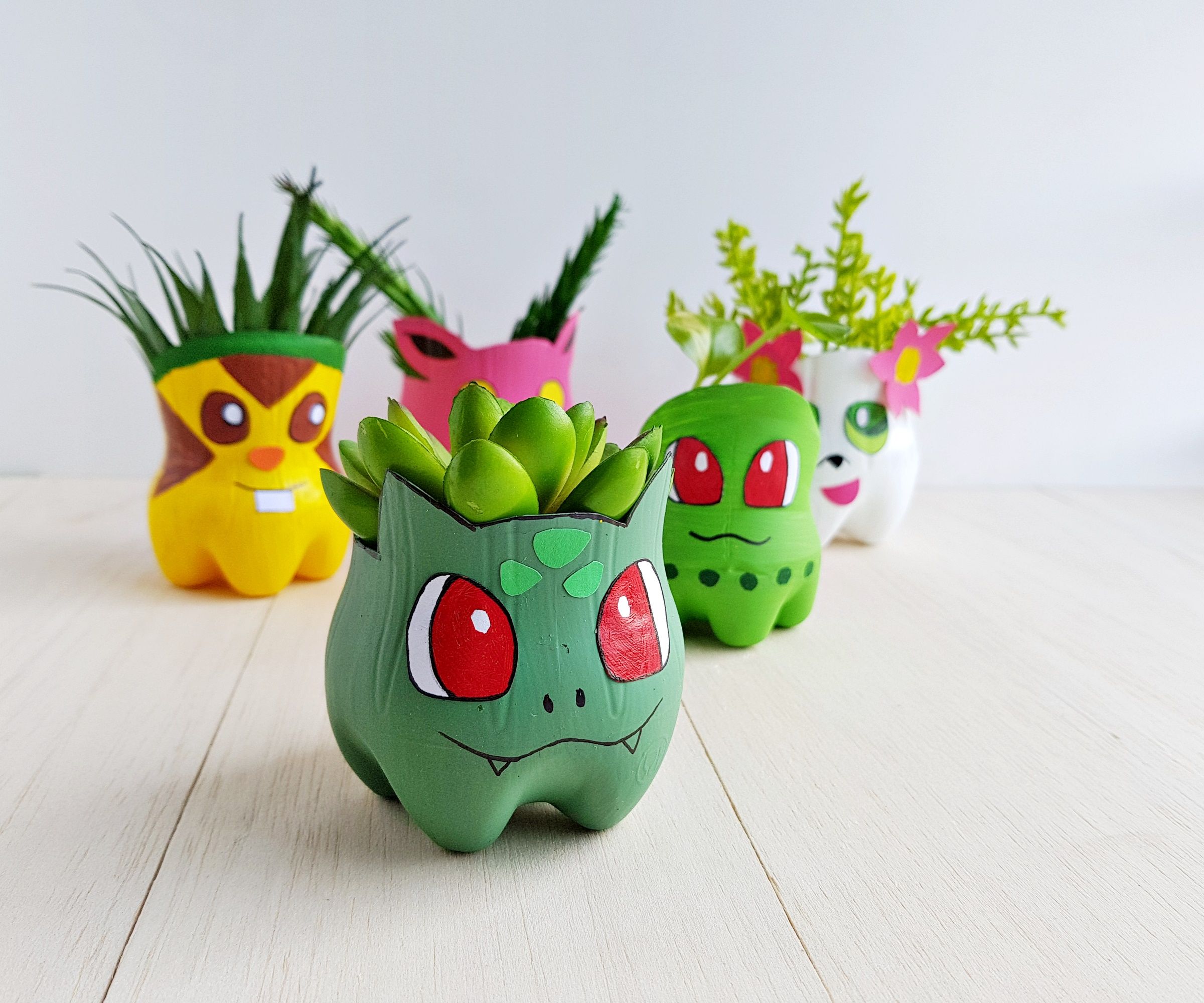 DIY Recycled Pokemon Planters : 6 Steps (with Pictures) - Instructables