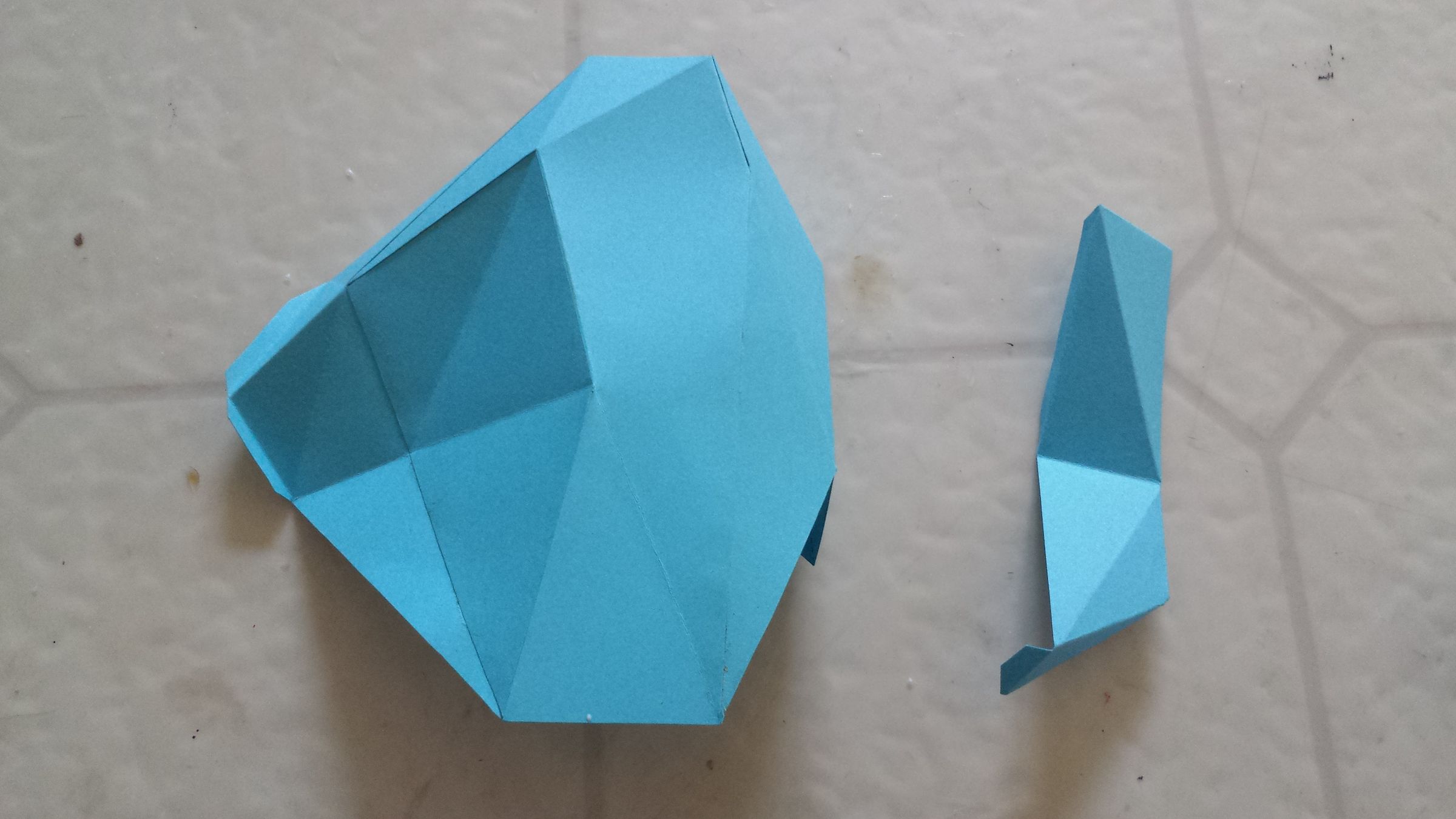 Welcome to the Jungle- Elephant Head Papercraft : 11 Steps (with ...