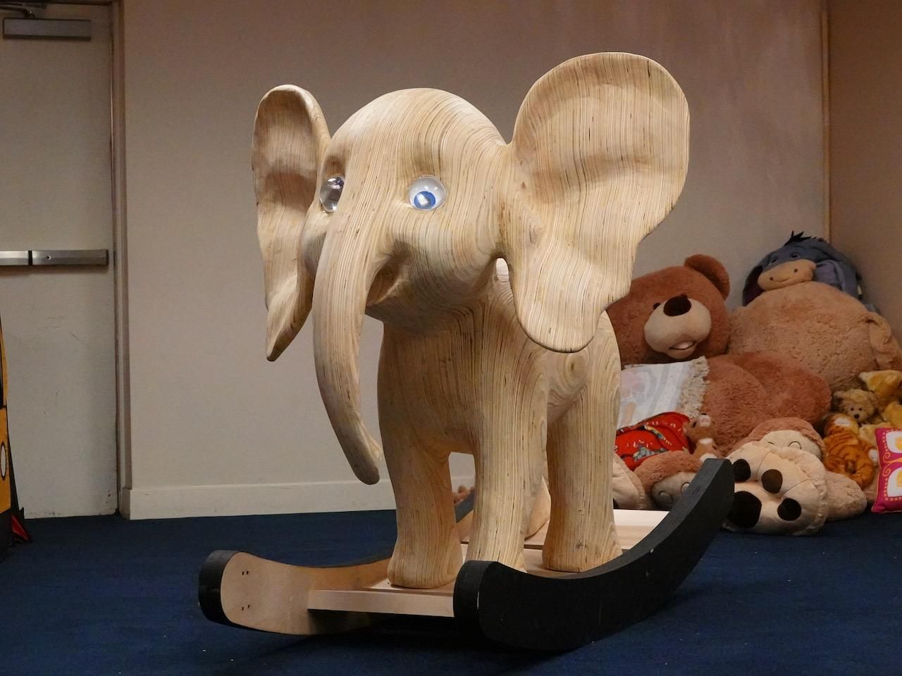 Carved Plywood Rocking Elephant : 9 Steps (with Pictures) - Instructables