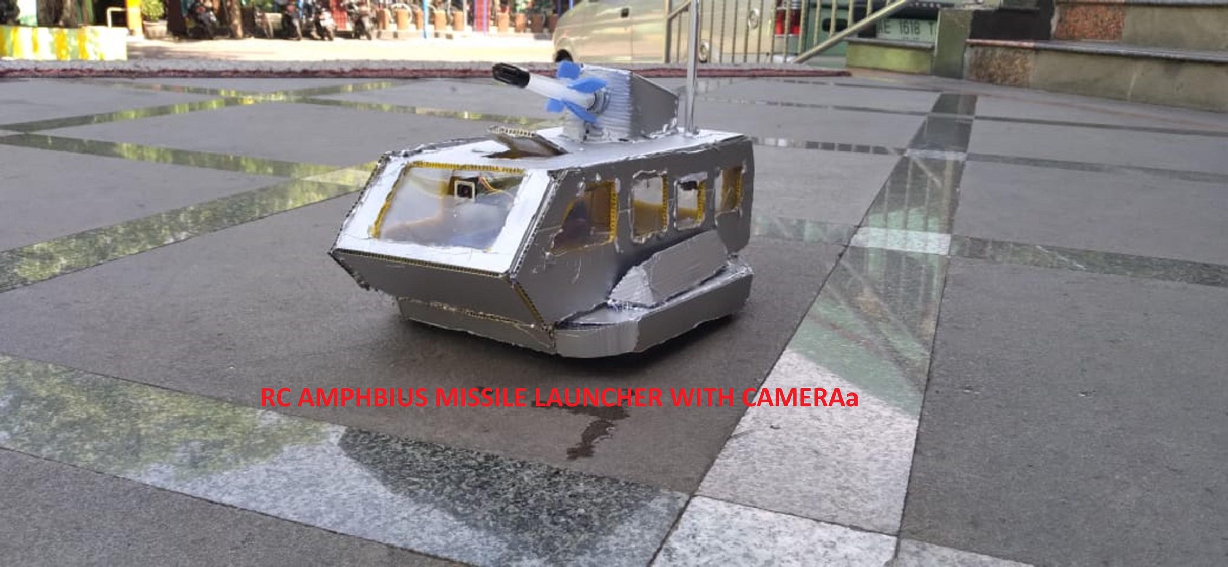 RC AMPHIBIUS MISSILE LAUNCHER WITH WIFI CAMERA : 3 Steps - Instructables