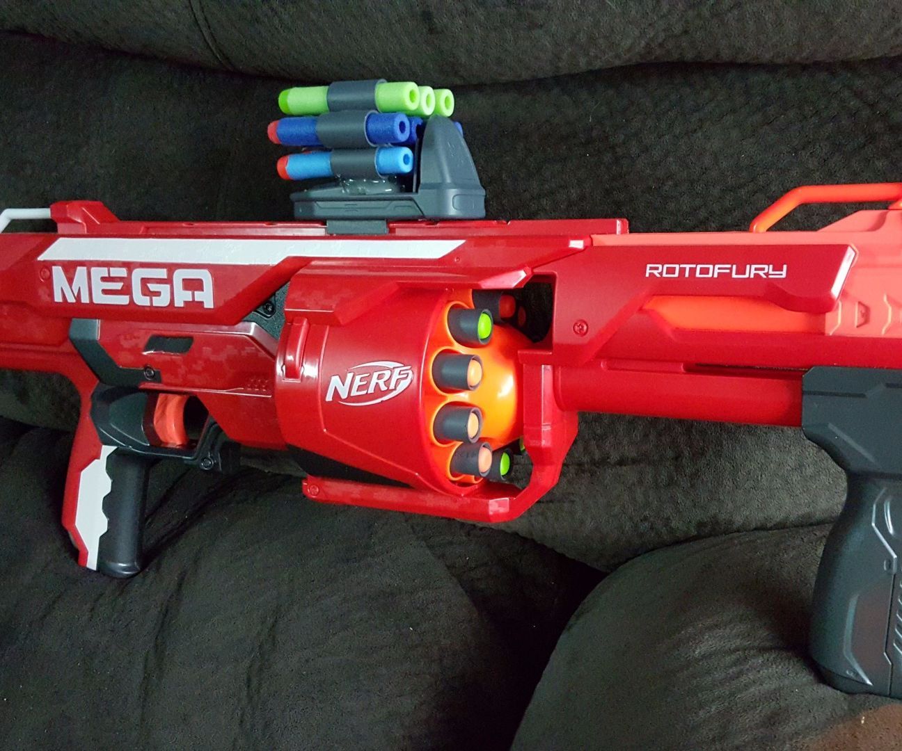 Modify Nerf Mega Rotofury to Shoot Elite Darts : 5 Steps - Instructables