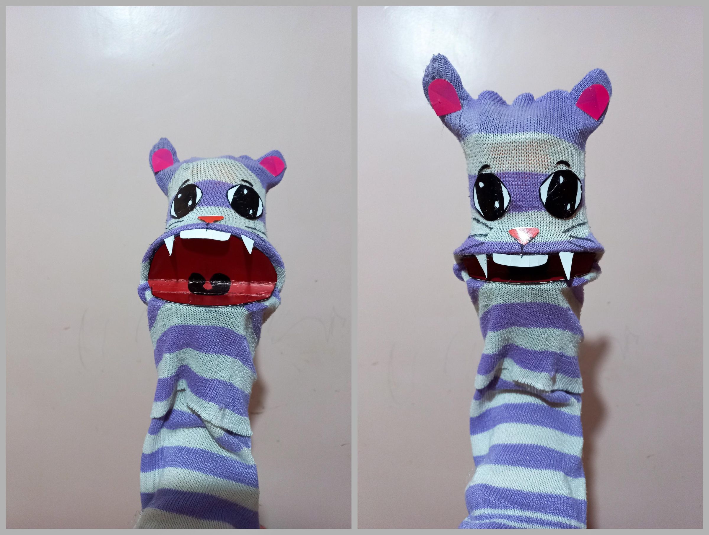 No-sew Sock Puppet With Recycled Martials : 12 Steps (with Pictures ...