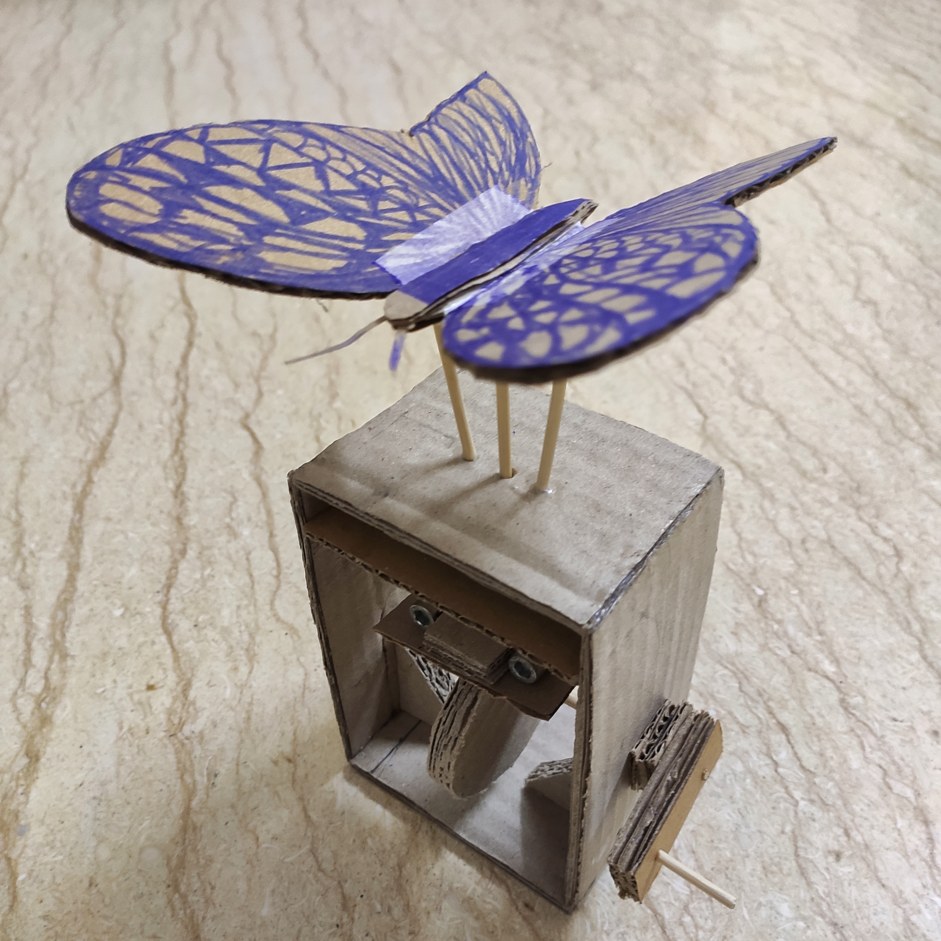 Automaton Butterfly : 7 Steps (with Pictures) - Instructables