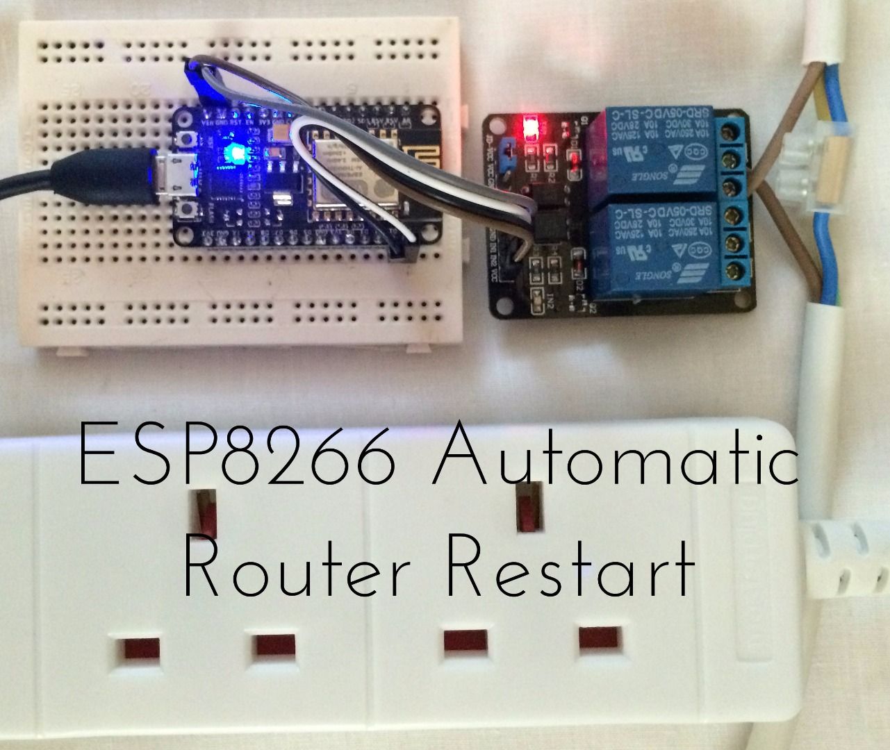 ESP8266 Automatic Router Restart : 6 Steps (with Pictures) - Instructables