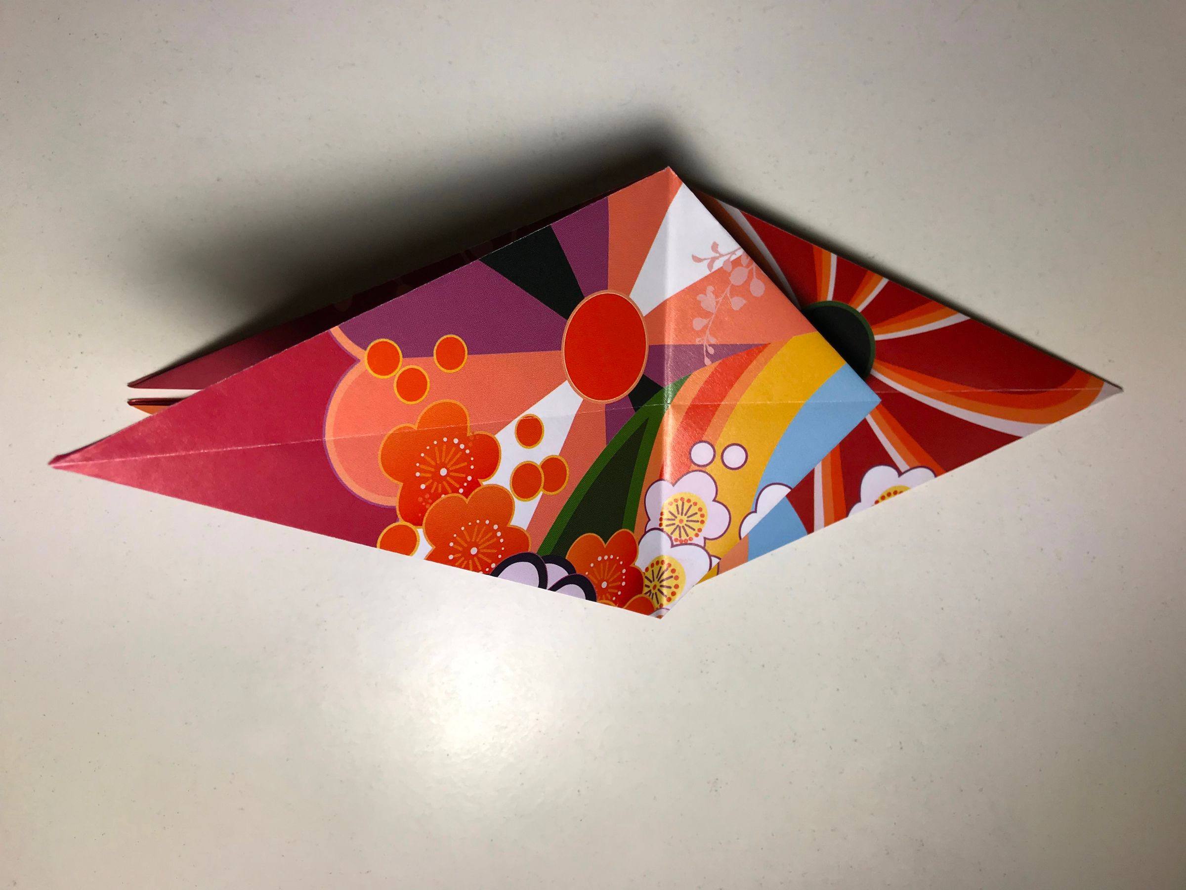 Simple Origami Oni Face : 7 Steps - Instructables