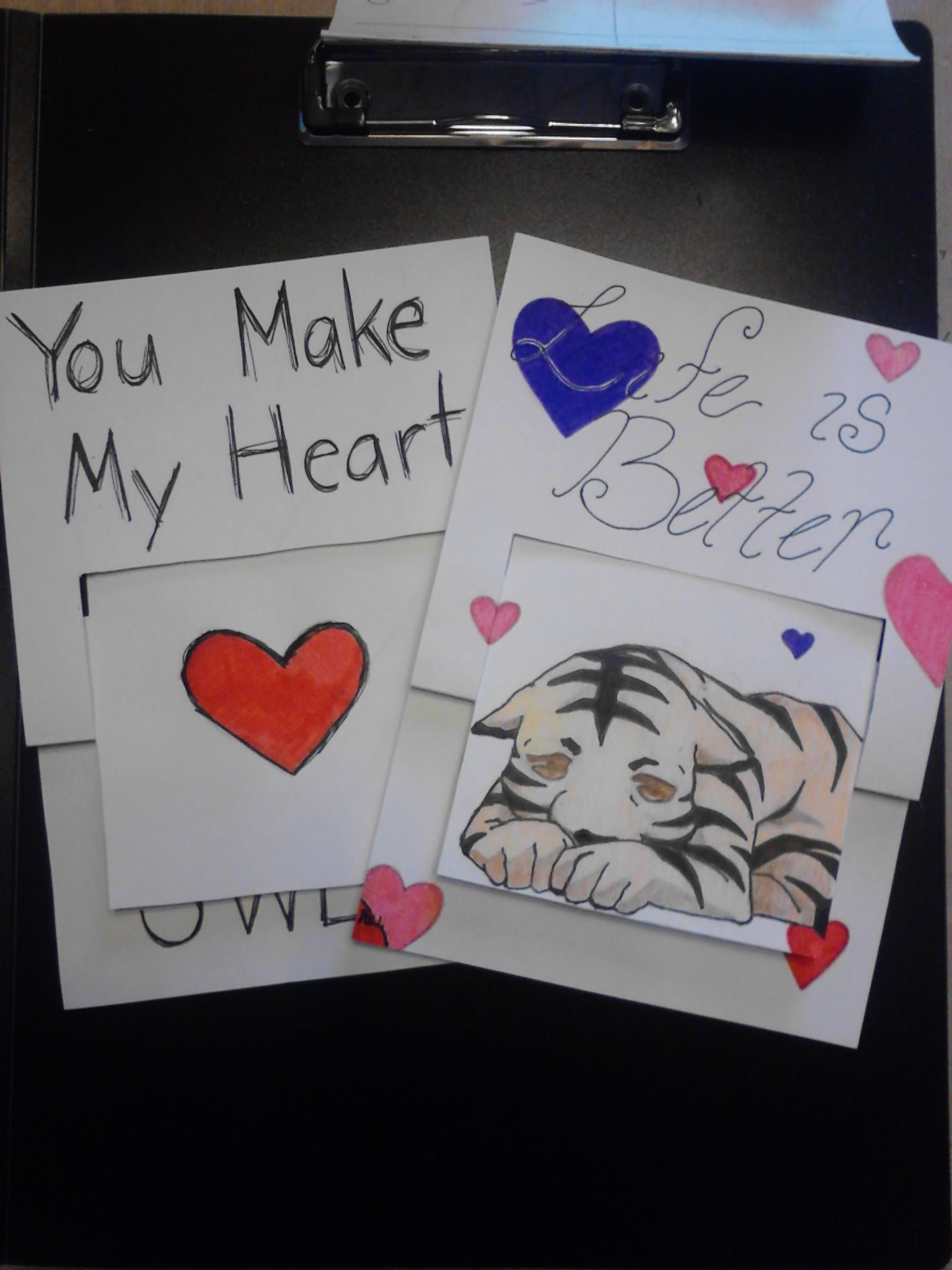 Valentines Flip Card : 4 Steps (with Pictures) - Instructables