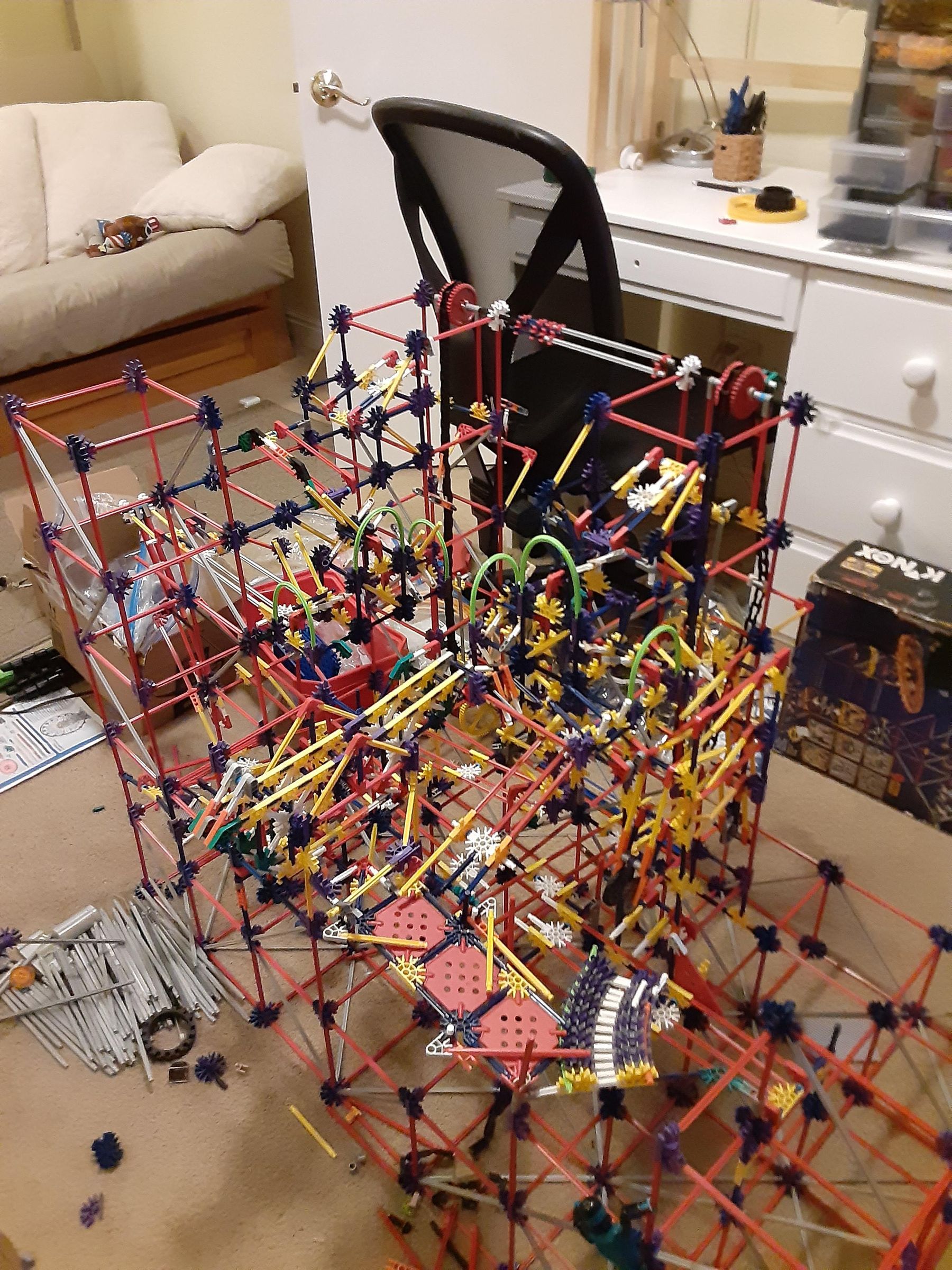 Ion - a Knex Ball Machine (Instruction Version-Not Complete) : 13 Steps - Instructables