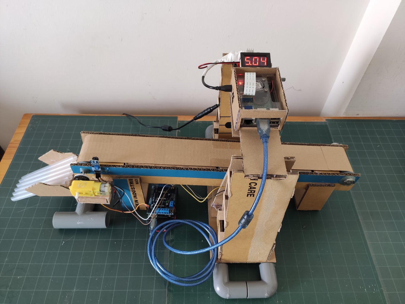 Simple Product Sorting System With Raspberry Pi And Arduino 5 Steps Instructables