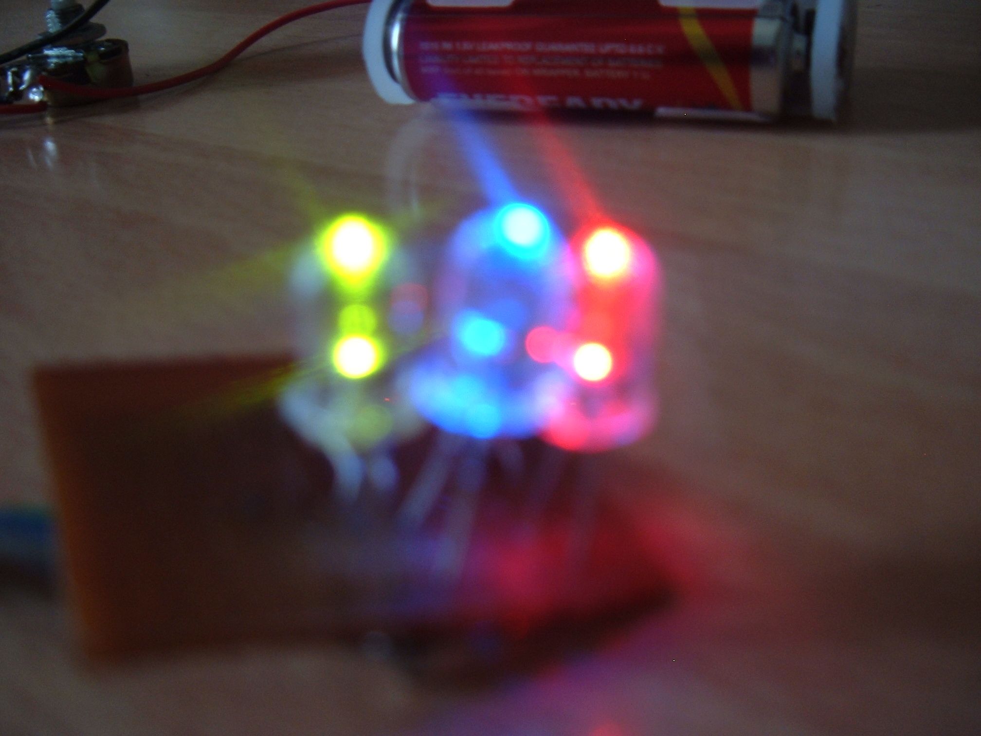 Simple RGB LED MOOD Colour Potentiometer Without Microcontroller : 3 ...