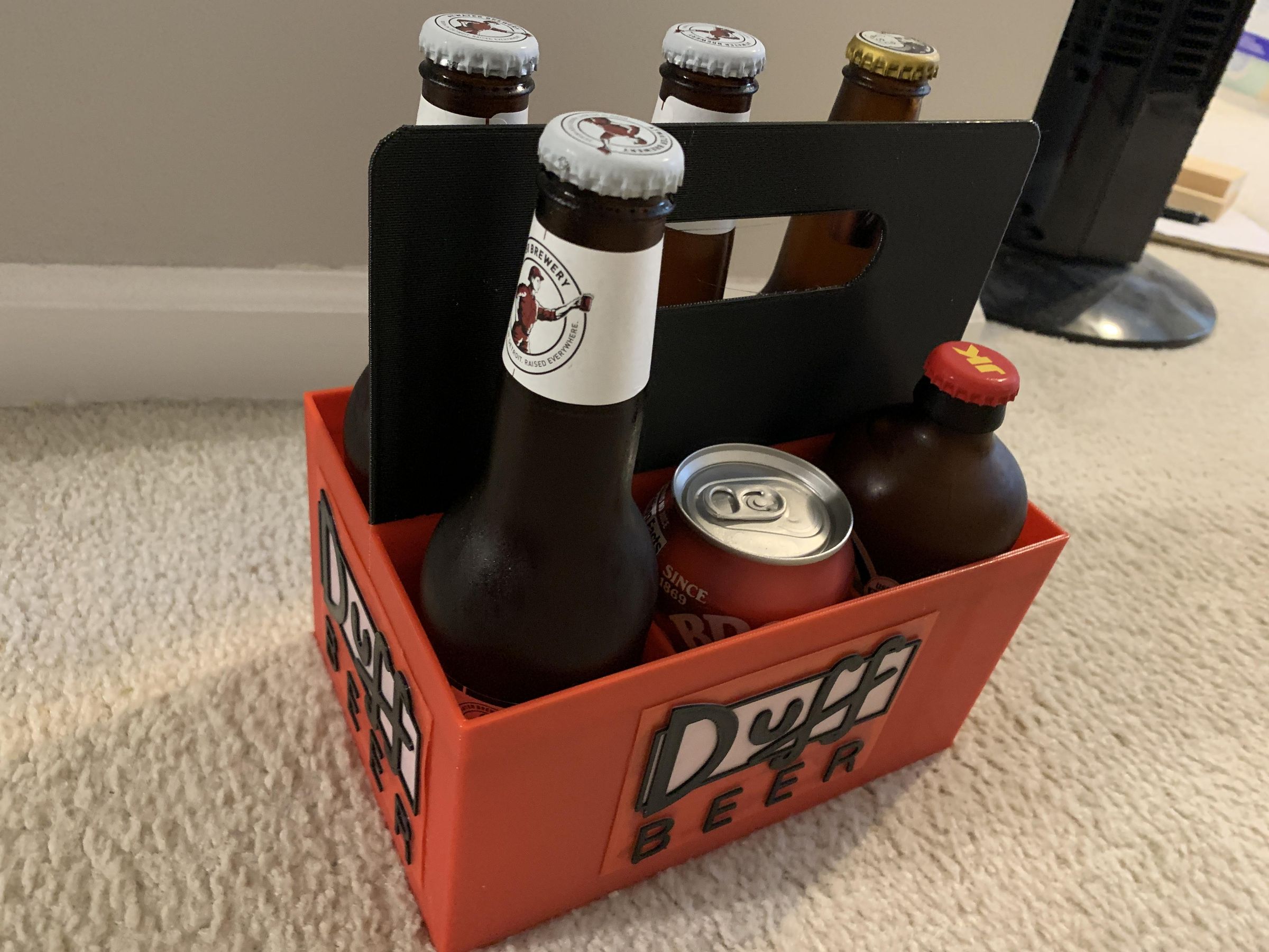 Duff Beer Carrier : 9 Steps (with Pictures) - Instructables