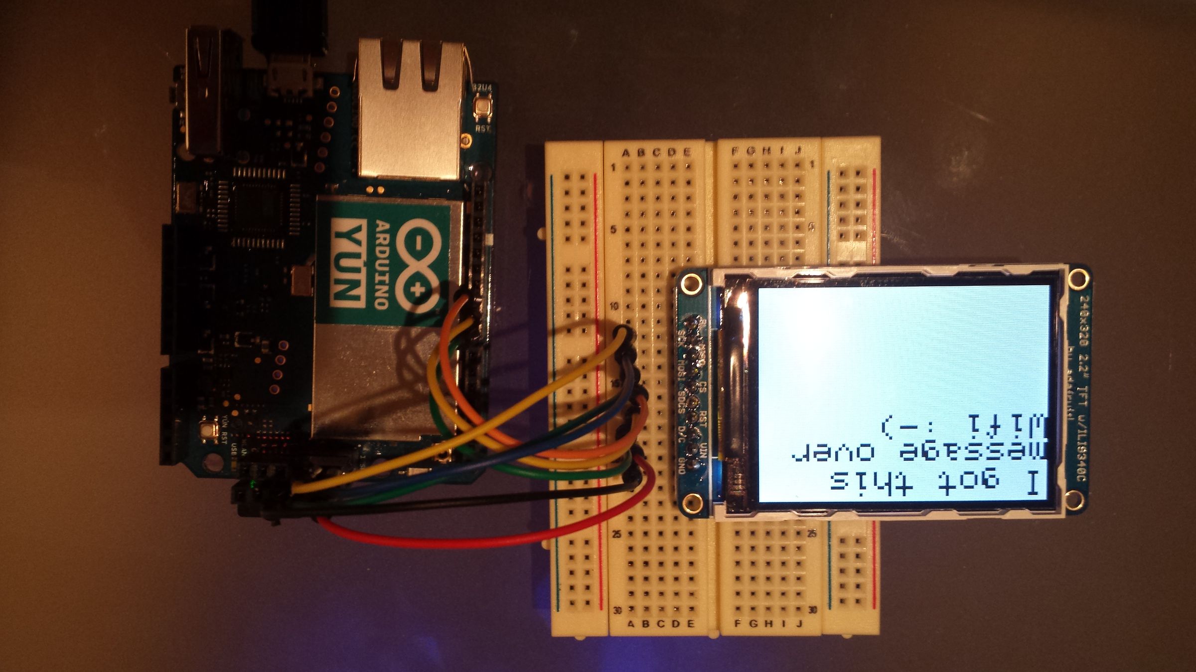Arduino Yun Messager : 4 Steps - Instructables
