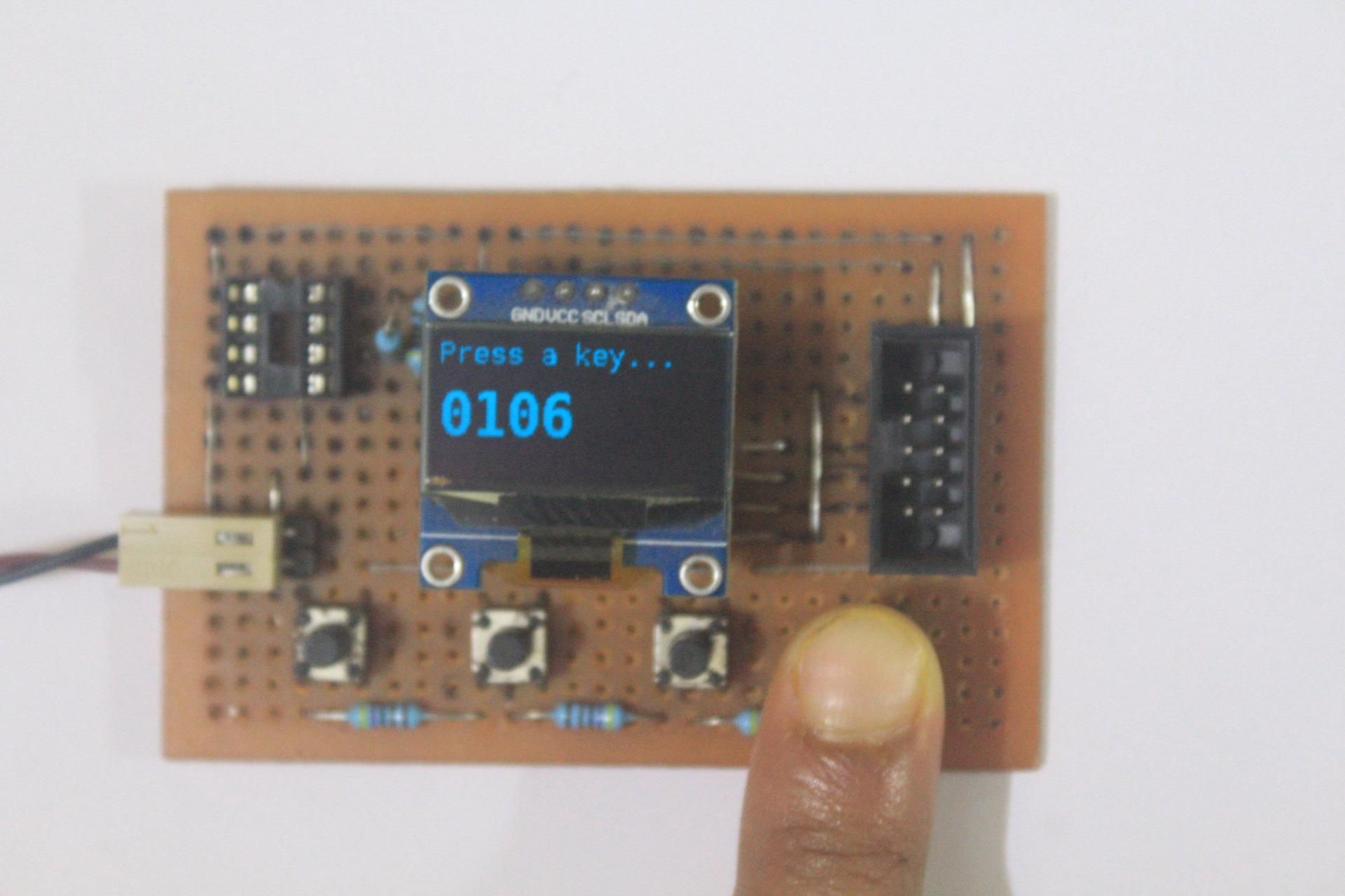 Interfacing SSD1306 Based I2C 128x64 OLED Module With ATtiny85 Without ...