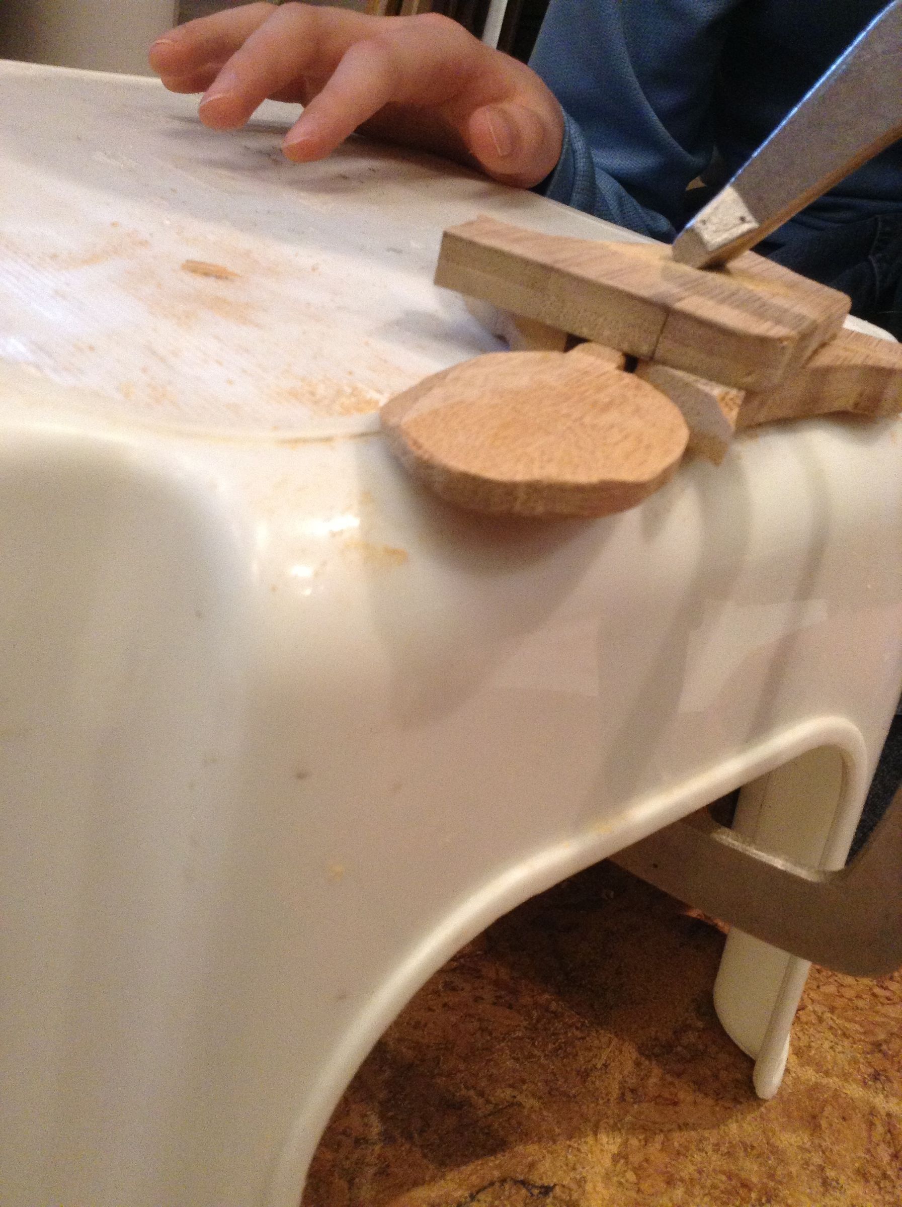 How to Make a Wooden Spoon From an Old, Broken or Unwanted Wood Cutting ...