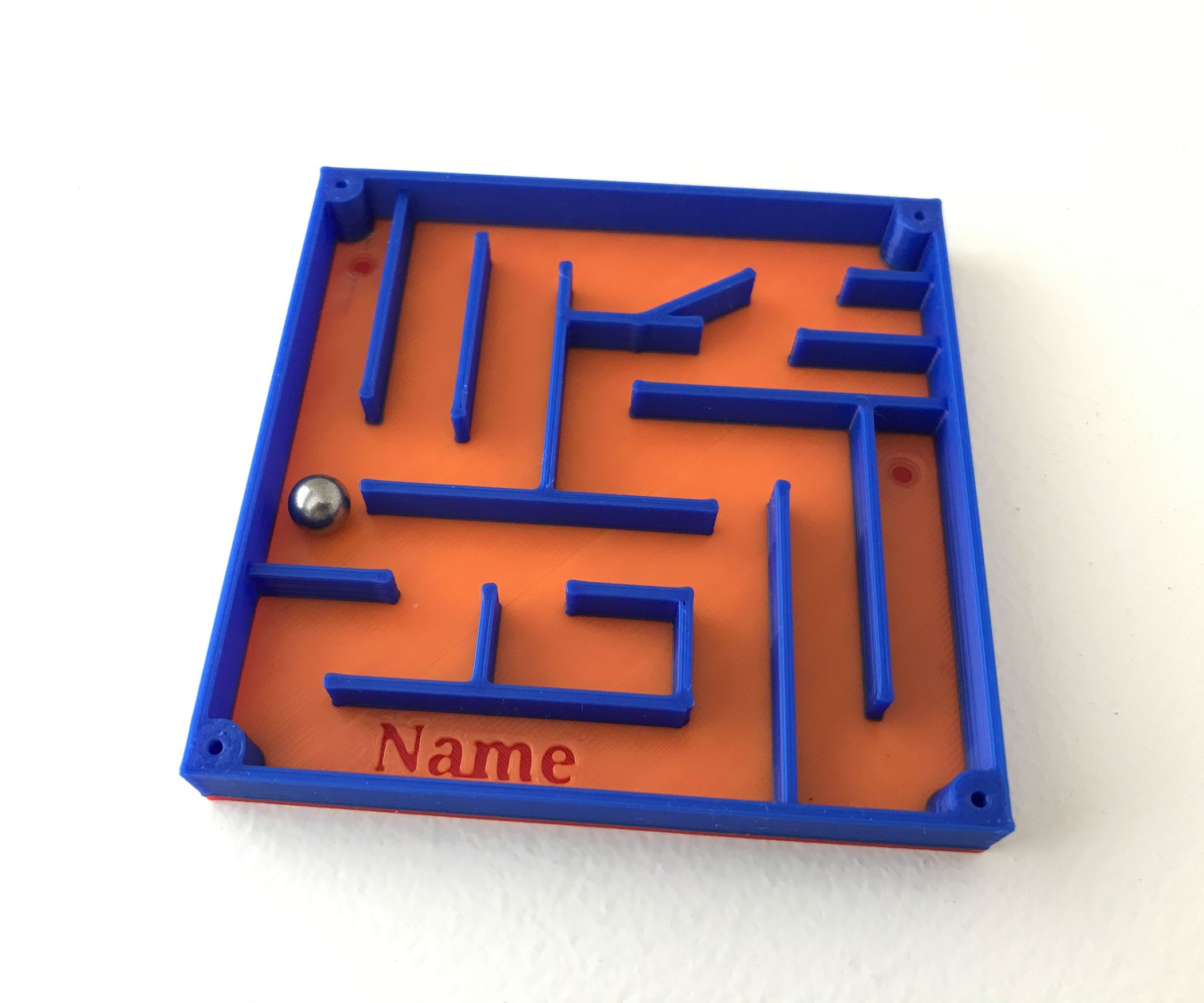 Moving Ball Maze - Tinkercad Student Project : 13 Steps (with Pictures ...