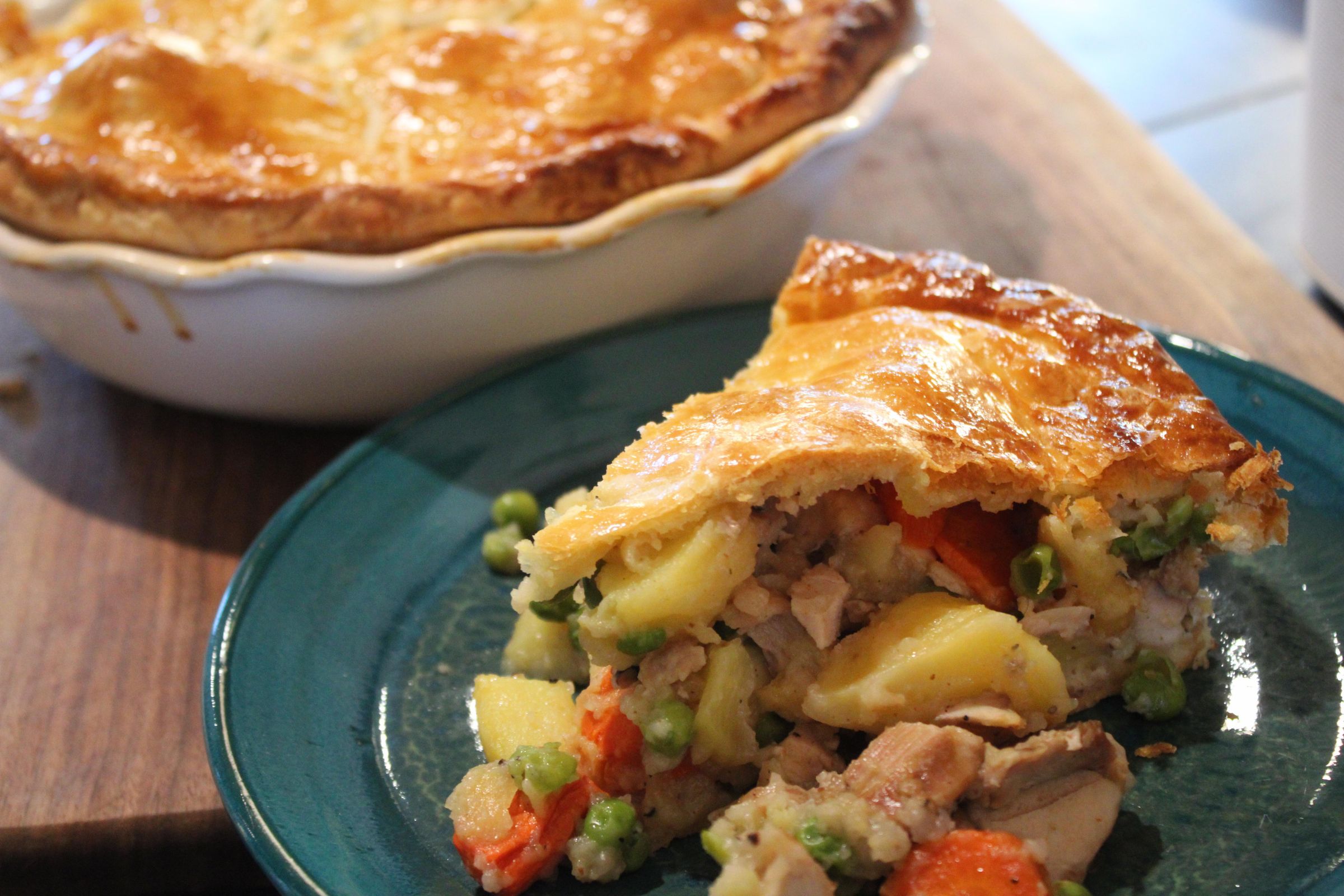 Roast Chicken and Vegetable Pot Pie : 13 Steps (with Pictures ...