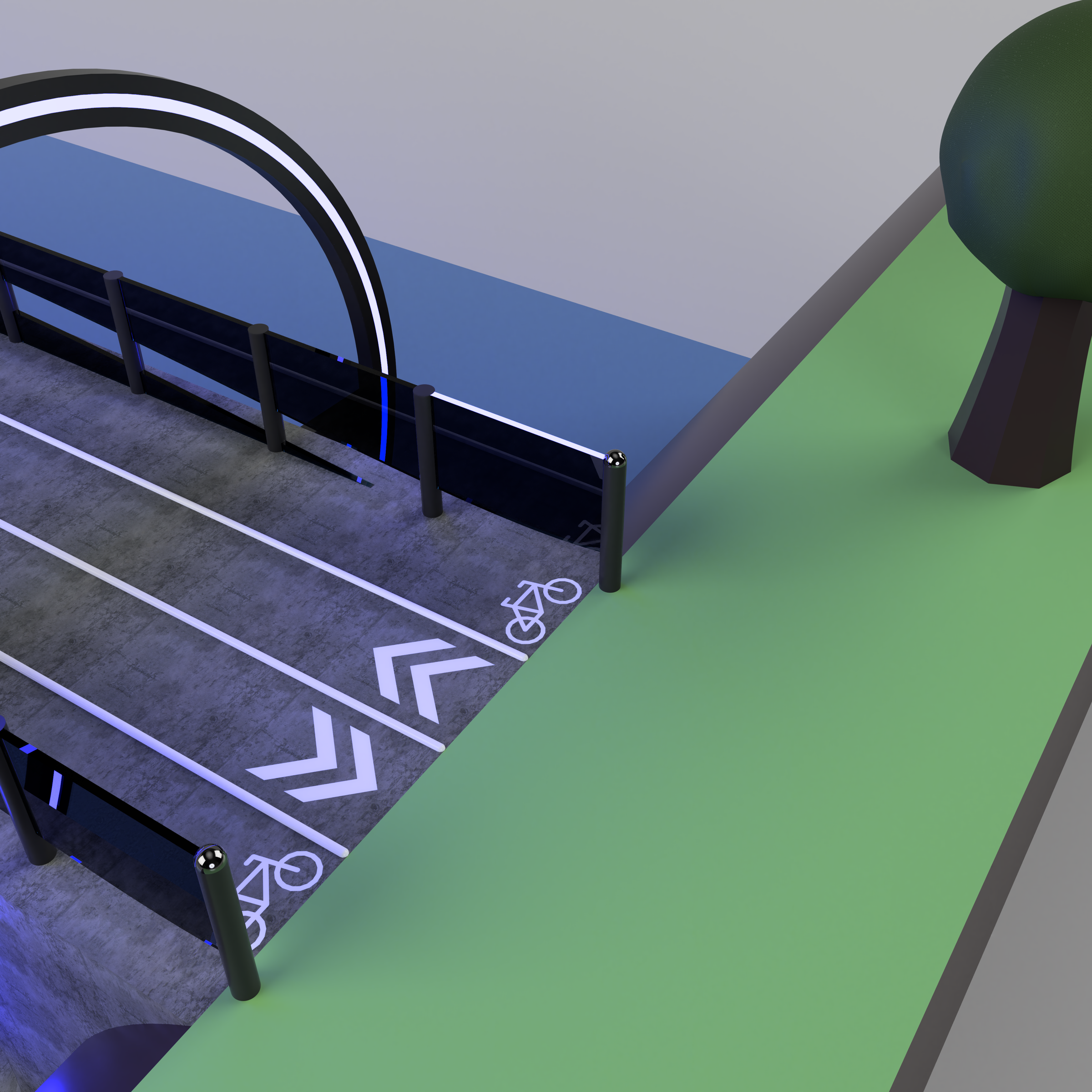 Blue Raccoon Crossing: a Fusion 360 Bridge Using Generative Design : 10 ...