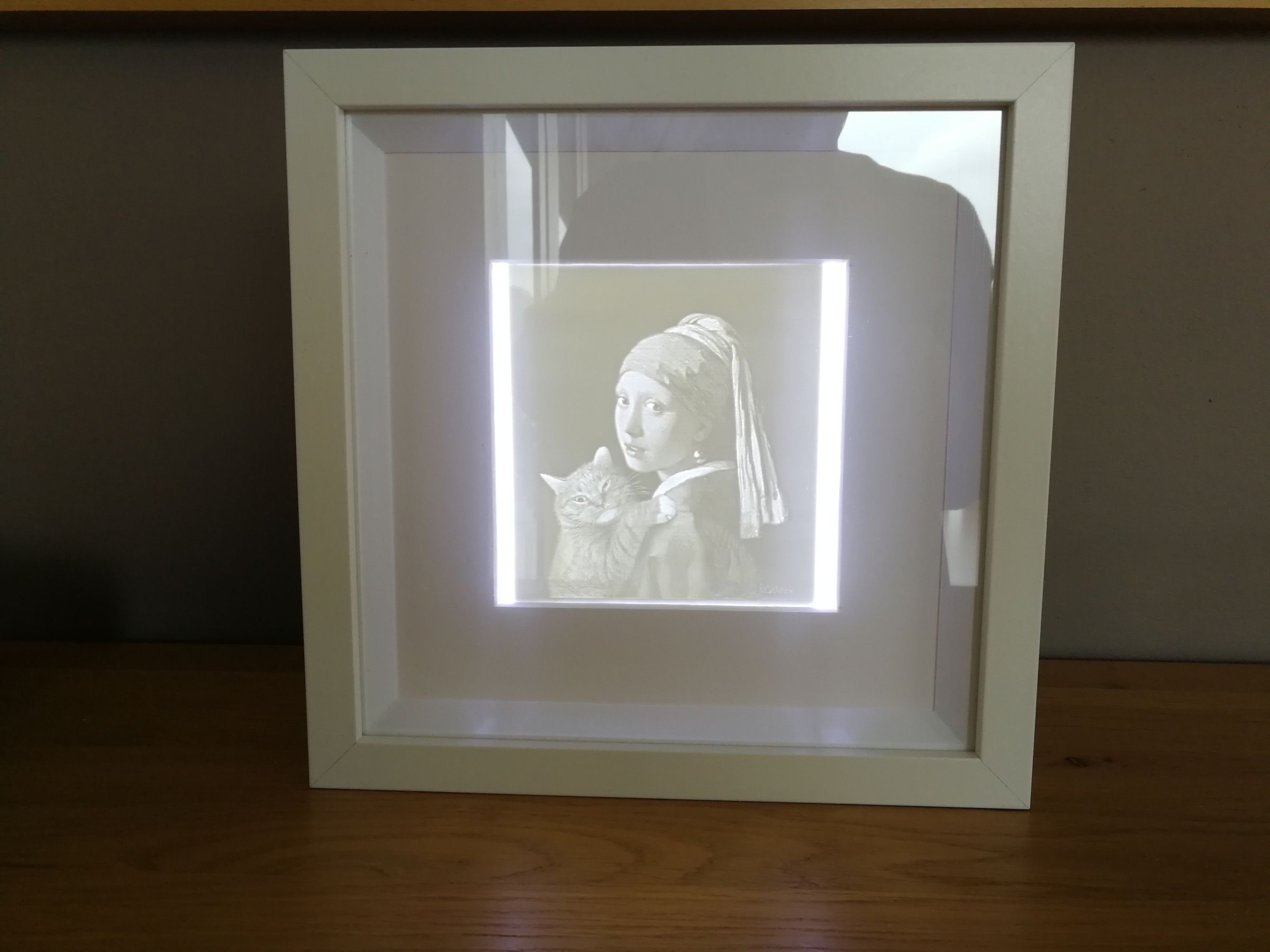 Lithophane With IKEA RIBBA Frame and Led Lighting : 6 Steps - Instructables