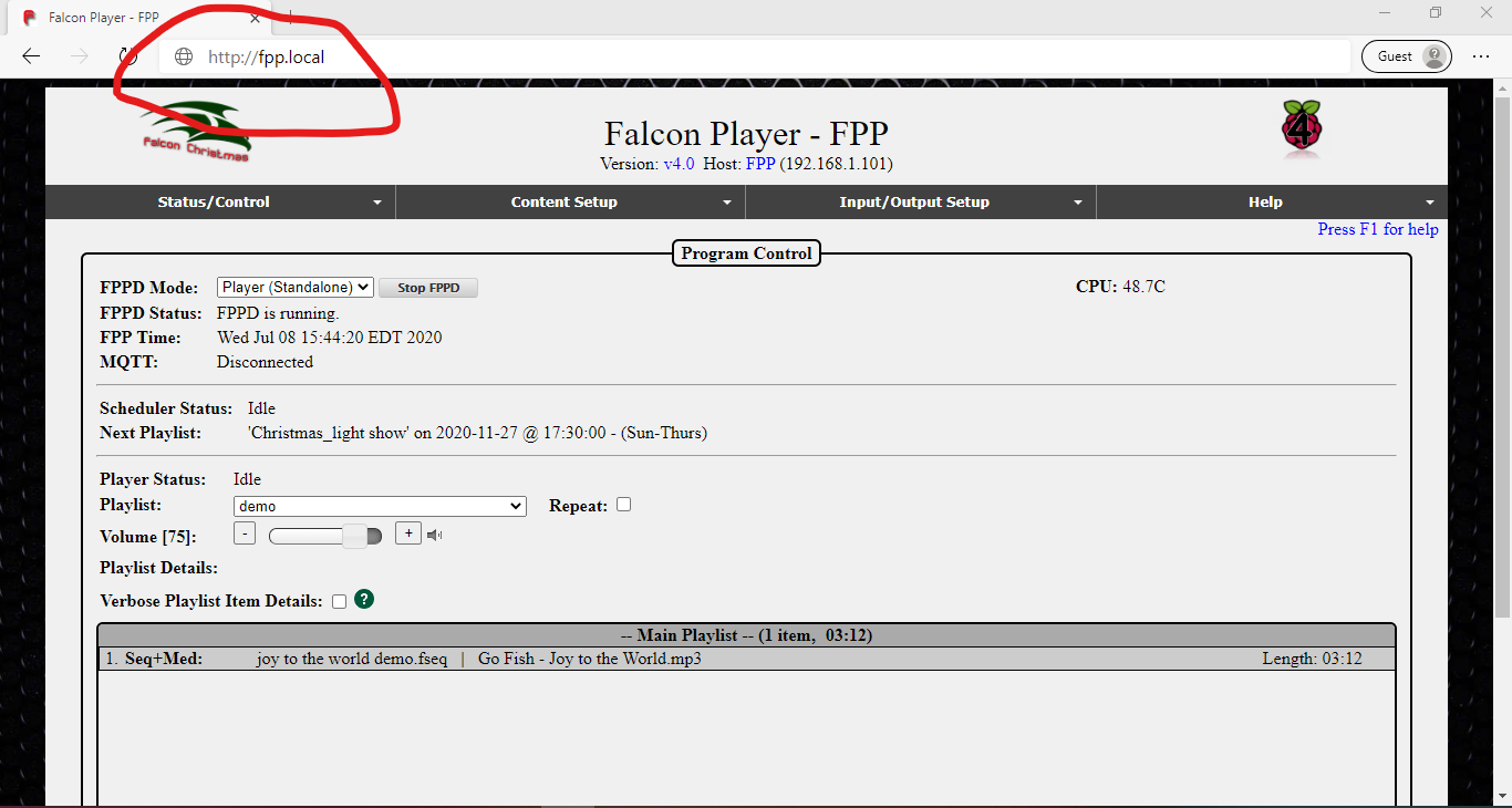 Rgb Pixel Christmas Light Show Part 3: Falcon Player (fpp) : 8 Steps ...