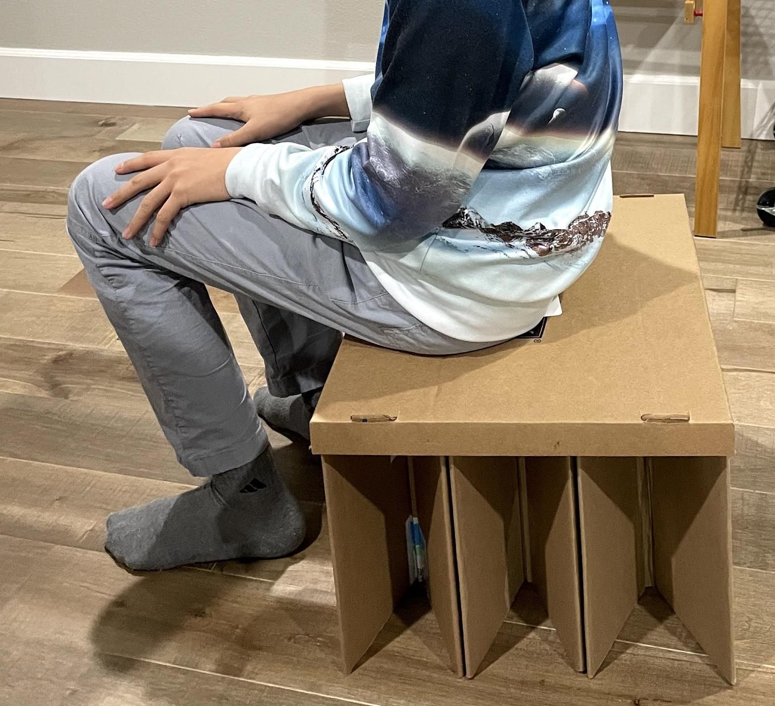 Portable, Flexible Cardboard Box Furniture : 21 Steps (with Pictures ...