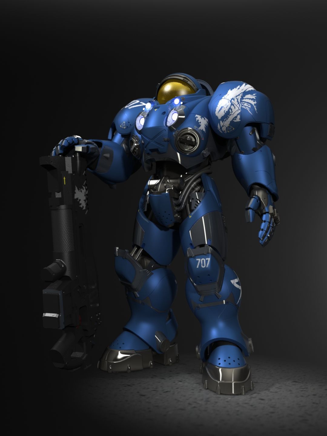 Starcraft 2 Jim Raynor Armor : 24 Steps (with Pictures) - Instructables