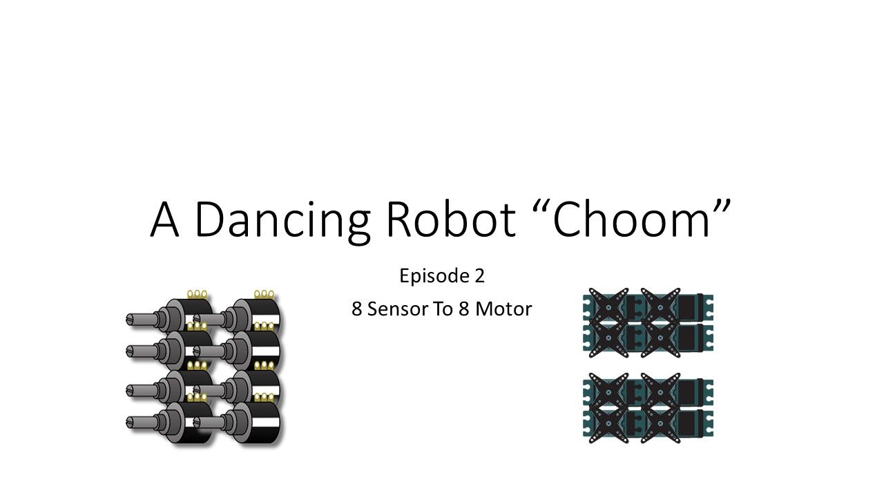 CONTROL 8 SERVO MOTORs USING 8 POTENTIOMETERs (HUMANOID ROBOT EP 02 ...