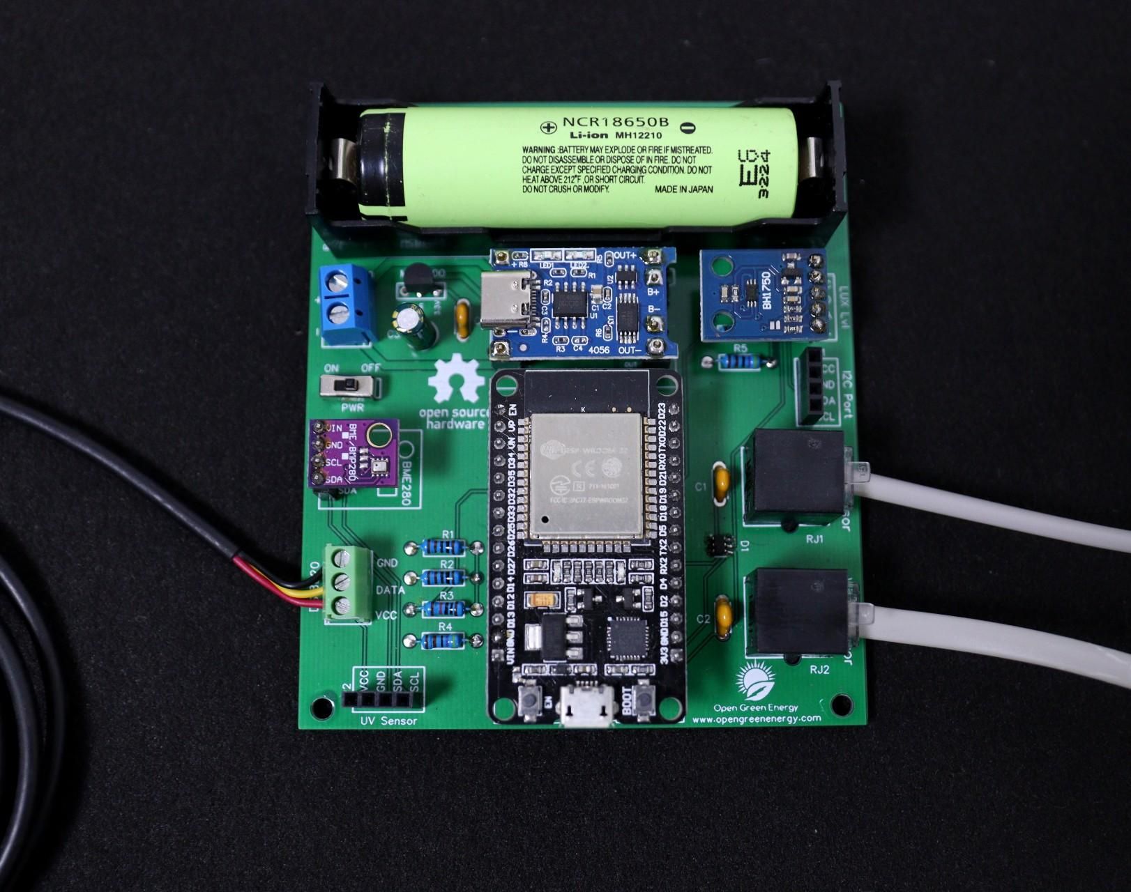 Solar Powered WiFi Weather Station V3.0 : 36 Steps (with Pictures ...