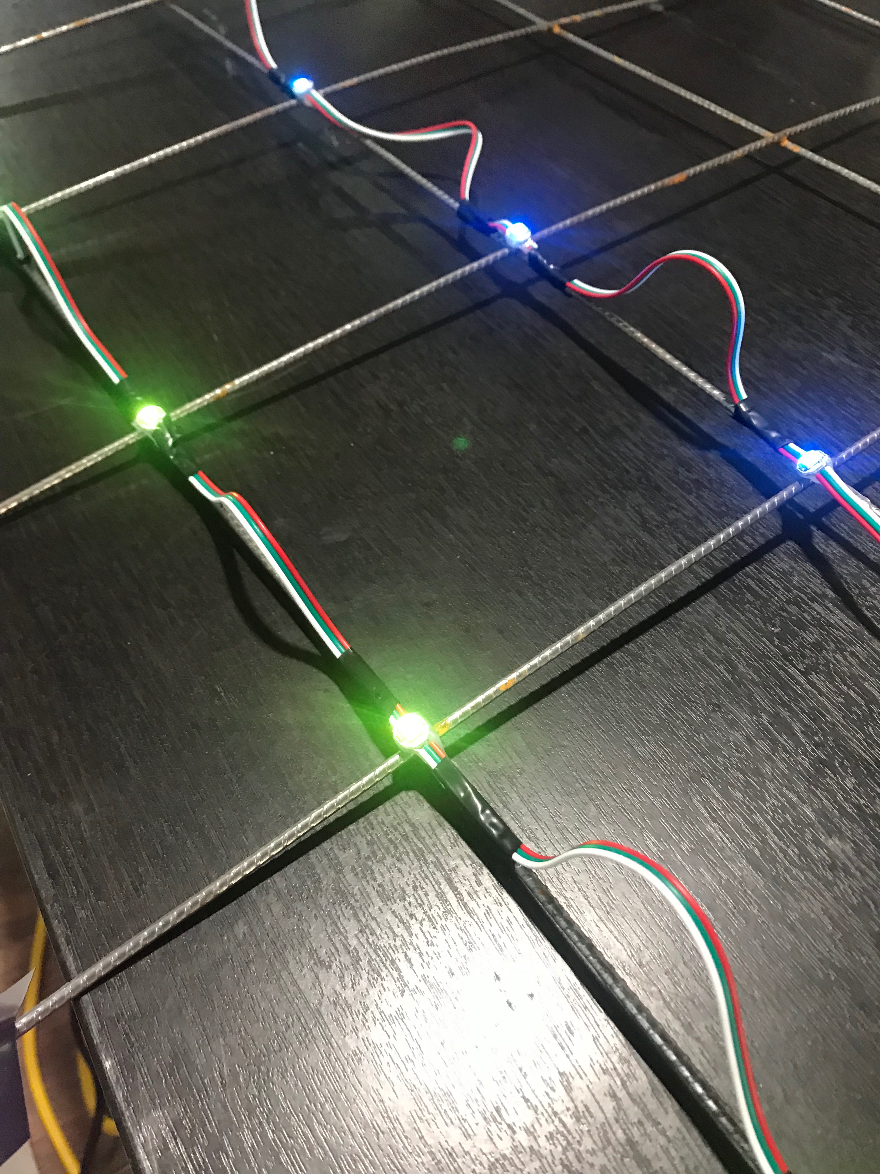 Huge Flexible Transparent LED Matrix Under $150. Easy to Make. : 8 ...