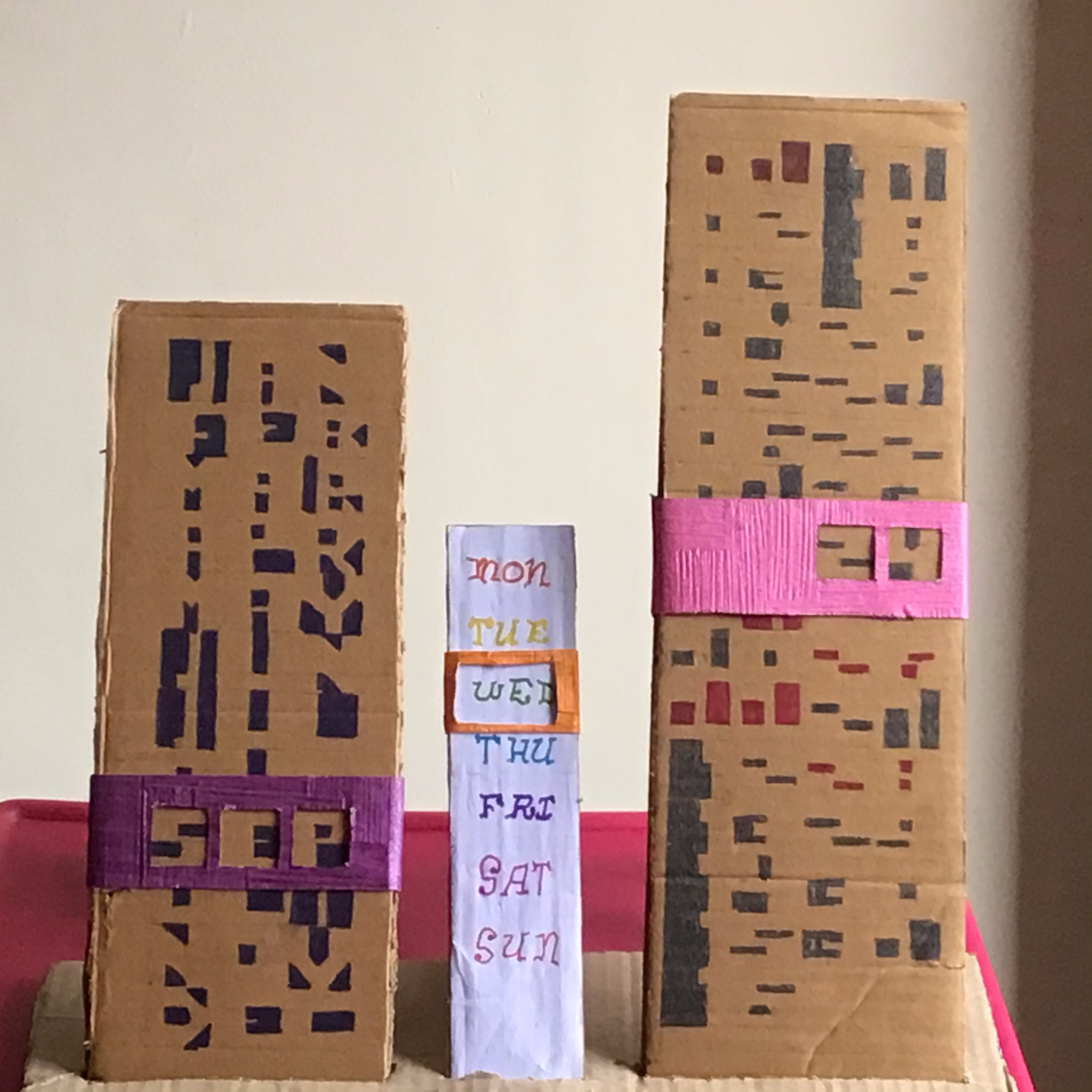 Make a Cryptic Calendar With Some Basic Stuff! : 12 Steps (with ...