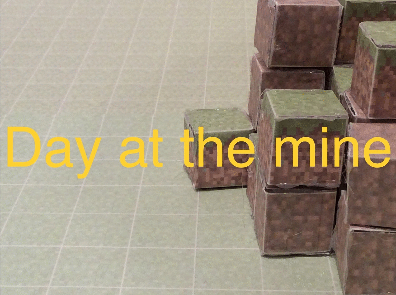 Cardstock Minecraft World : 7 Steps (with Pictures) - Instructables