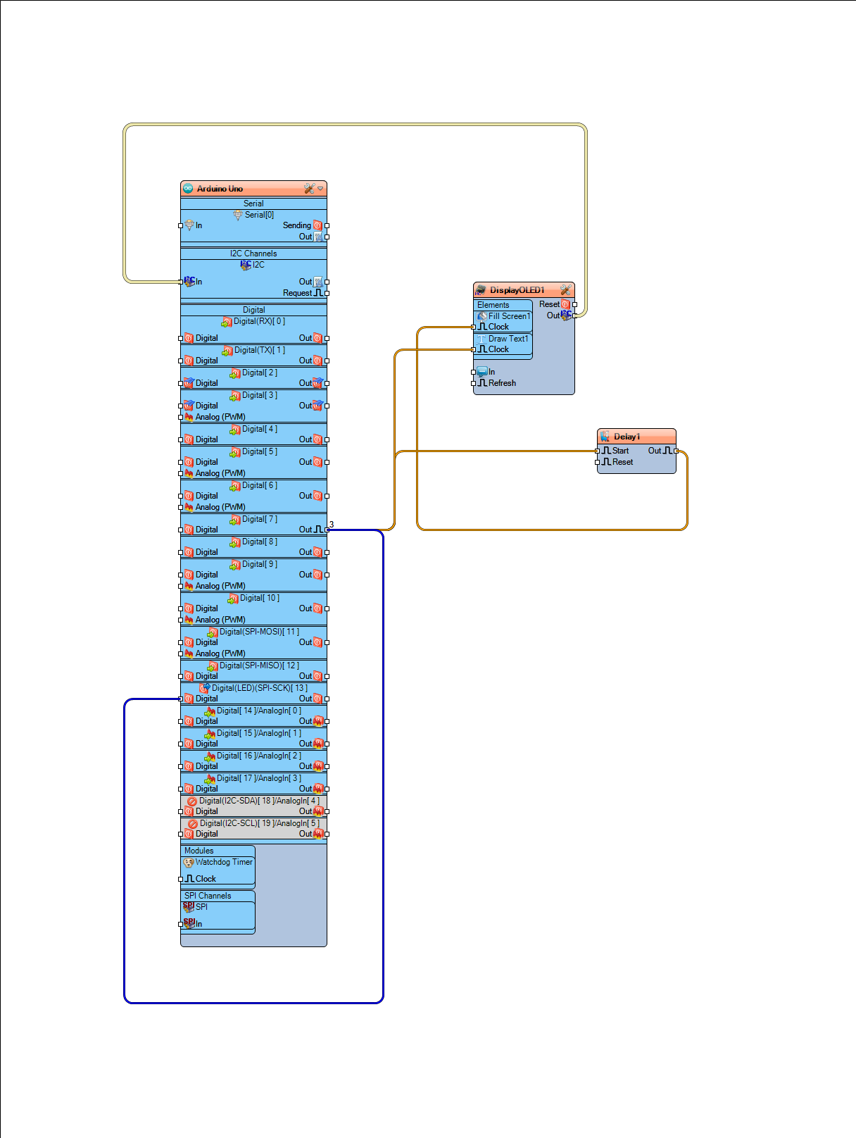 Visuino Build an Intrusion Detection System Using Arduino : 8 Steps ...