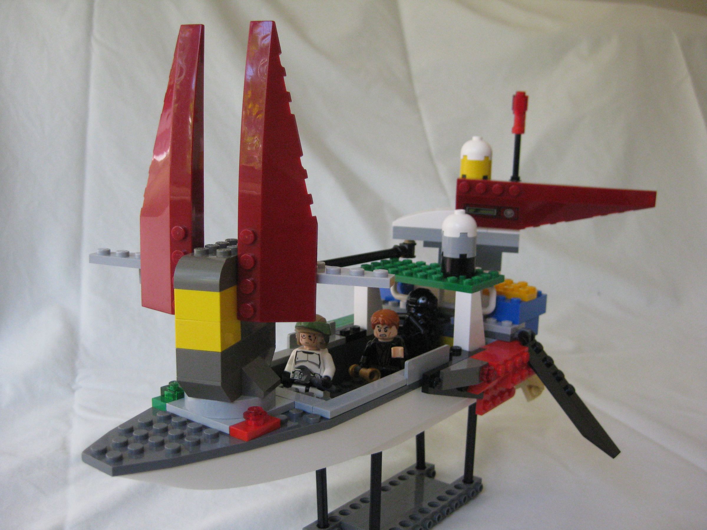 Lego Sky Pirate Skiff. - Instructables
