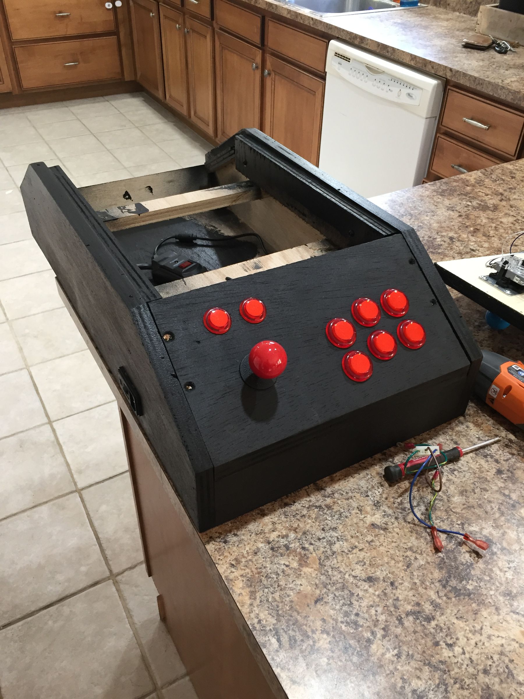 Table Top Cocktail Multicade Pacman : 10 Steps (with Pictures ...