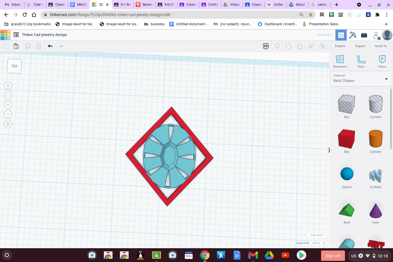TinkerCad Bracelet Charm : 14 Steps - Instructables