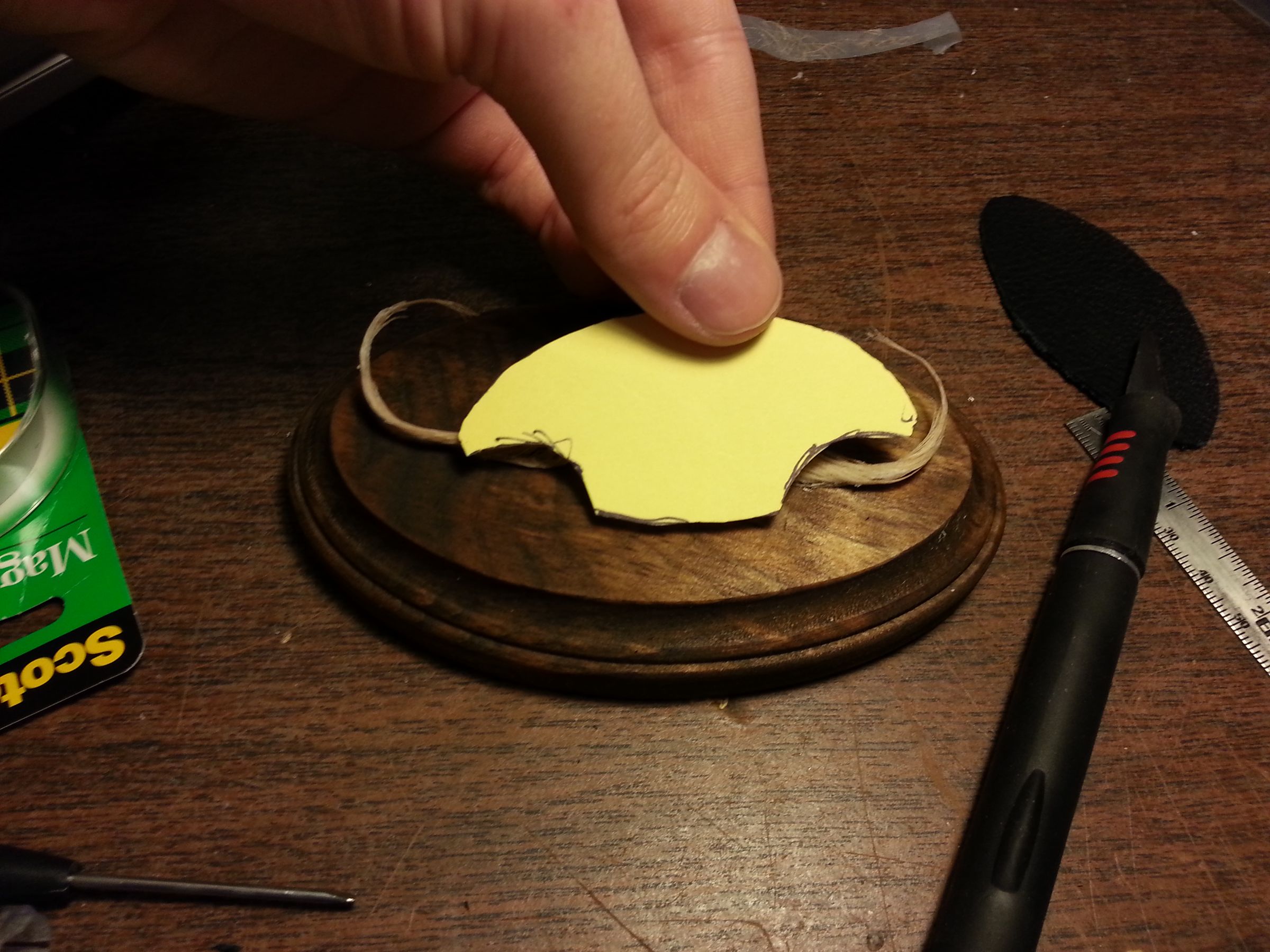 Mounted "Hipster" Mustache : 7 Steps (with Pictures) - Instructables