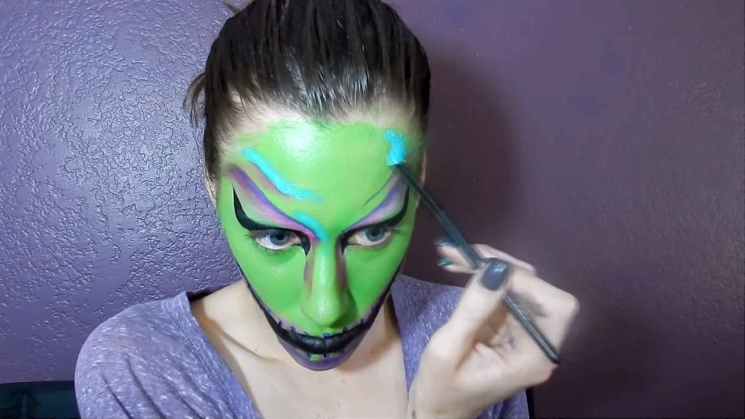 Watercolor Oogie Boogie Body Paint : 16 Steps (with Pictures ...