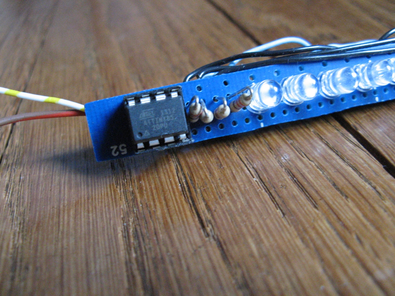 Arduino Attiny85 Charlieplexing 5 Steps Instructables