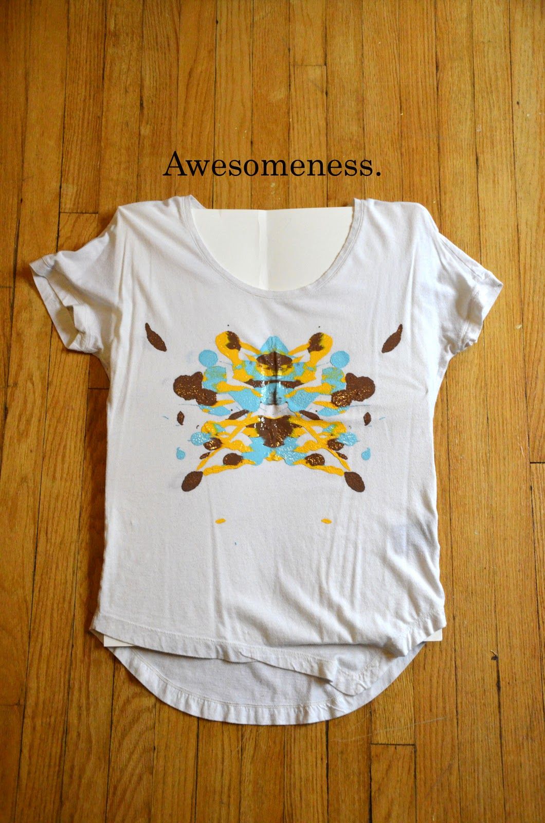 Simple Ink Blot Shirt Designs : 6 Steps - Instructables