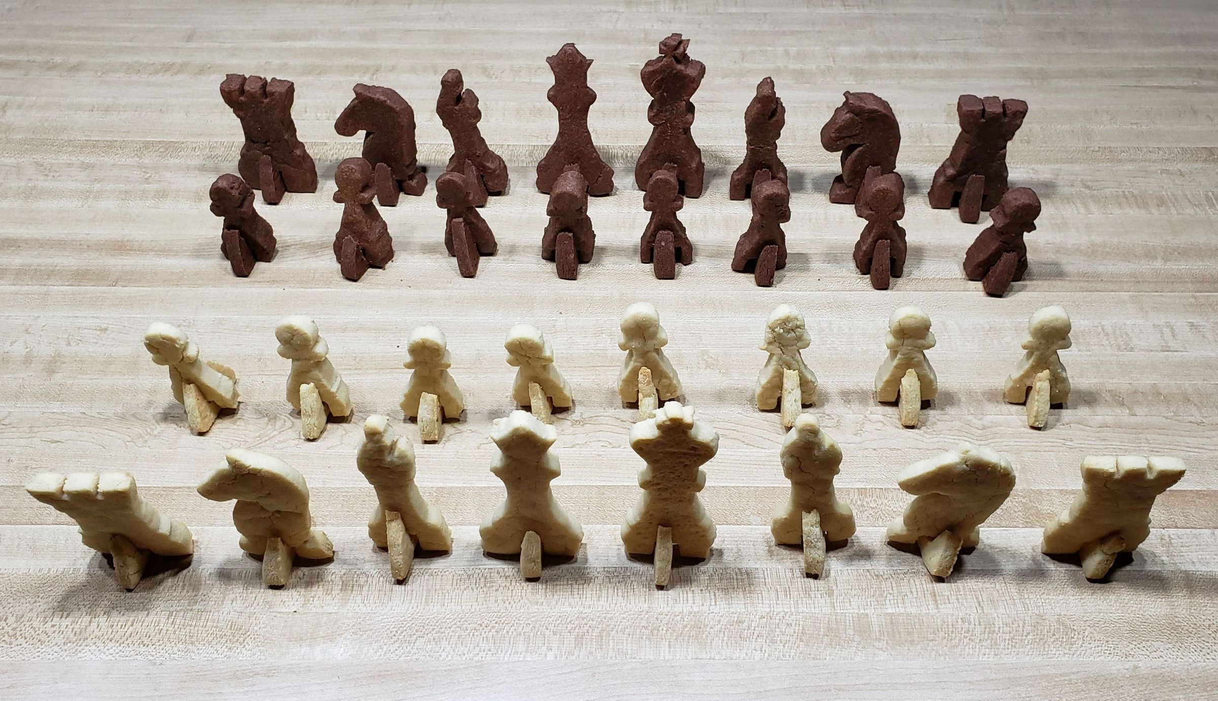 The Baker's Gambit – a 3D Sugar Cookie Chess Set : 13 Steps (with ...