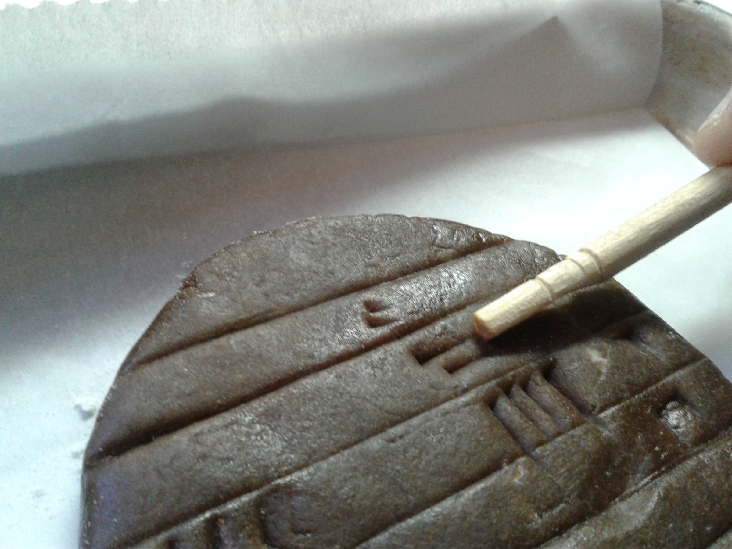 Cuneiform Clay Tablet Cookies : 7 Steps (with Pictures) - Instructables