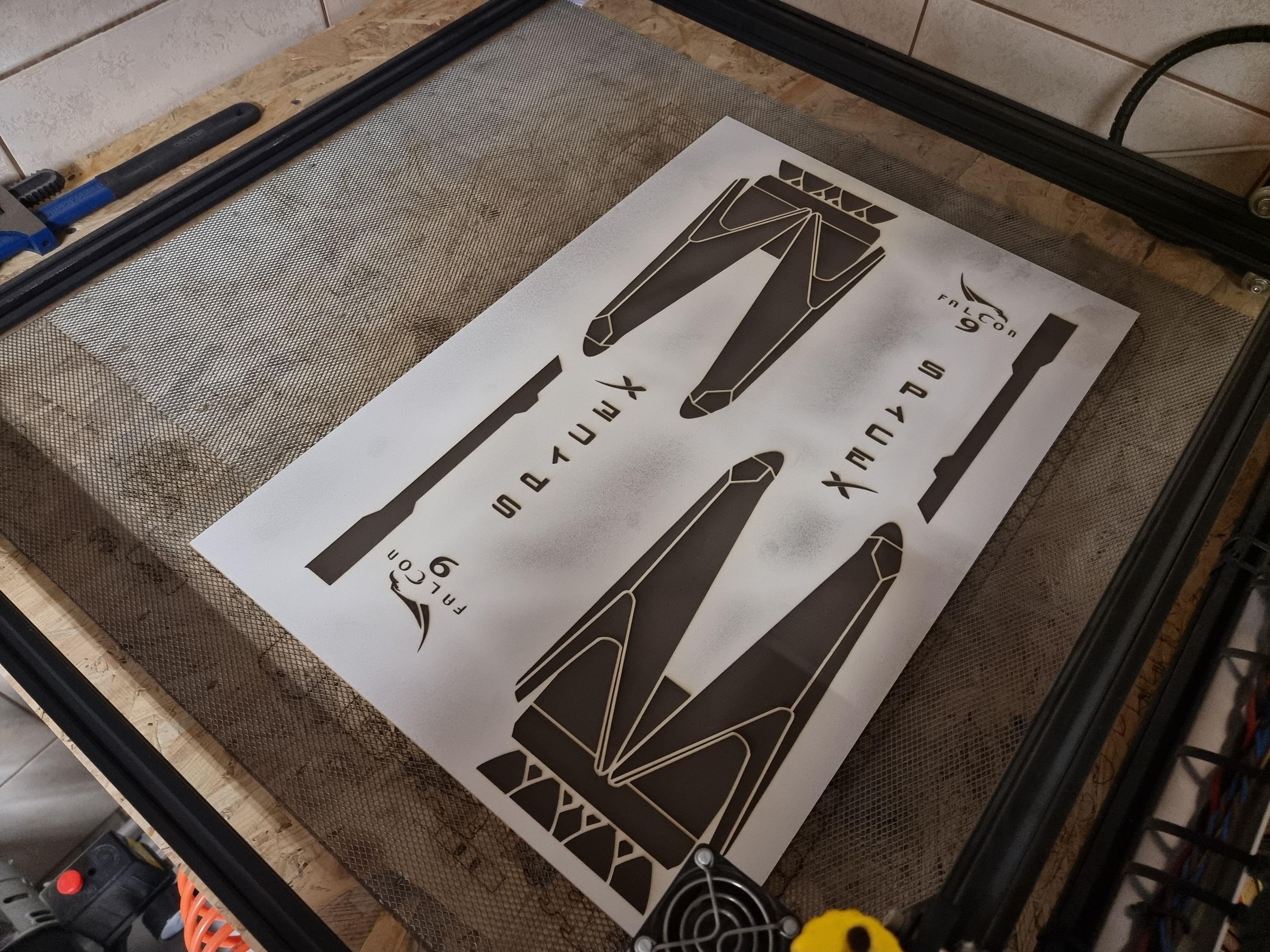 Falcon 9 Socks Dispenser, With Dragon and Doge on Board! : 11 Steps ...