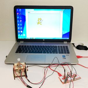 Makey Makey Joystick From Spring Door Stop : 3 Steps (with Pictures ...
